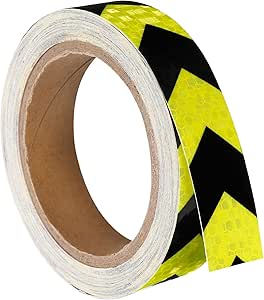 Amazon.com: PATIKIL Reflective Tape, 1 Roll 30 Ft x 1-inch Waterproof Adhesive High Visibility ...