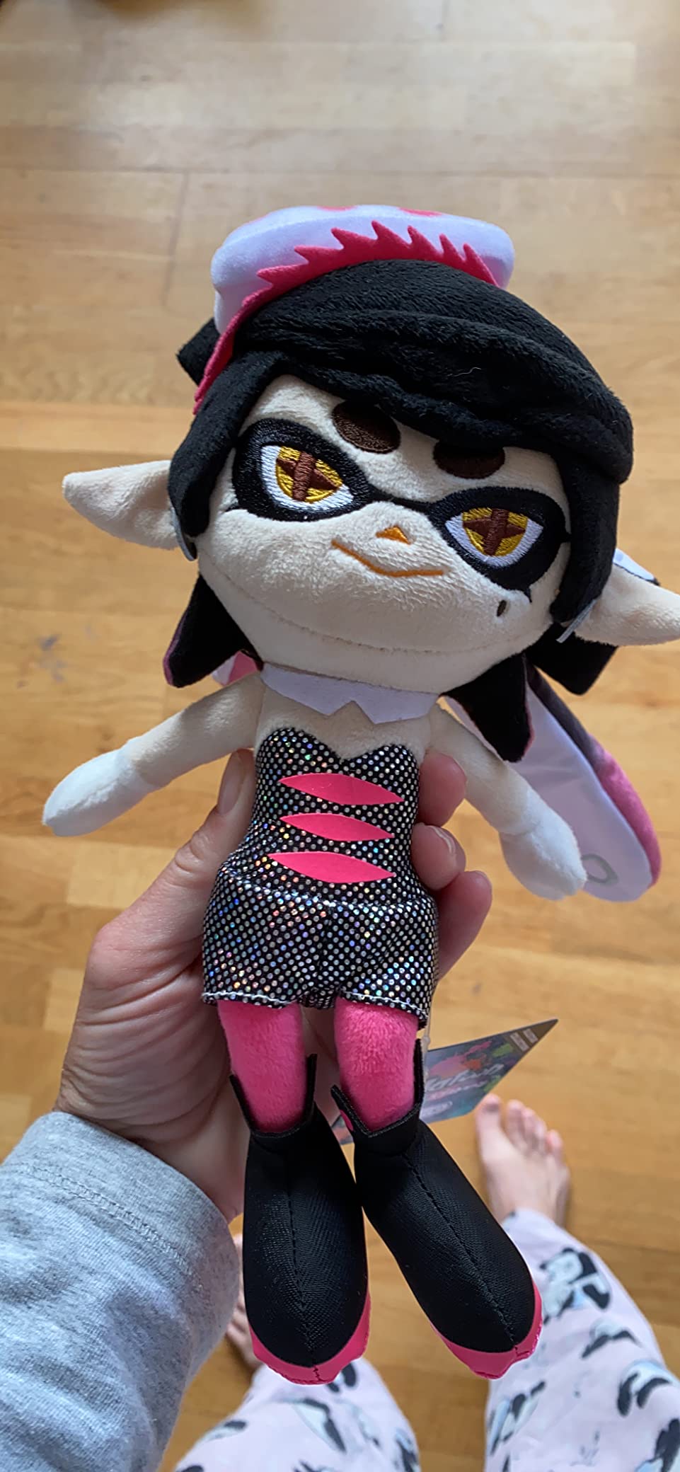 Sanei SP04 Splatoon Series Marie Green Squid Sister Stuffed Plush, 9.5 ...