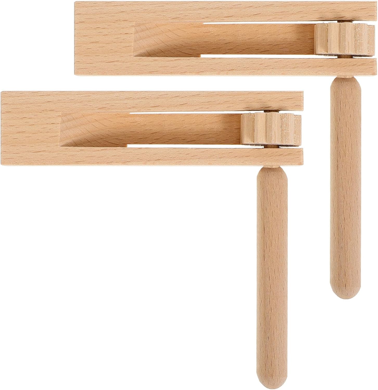 Gadpiparty 2 Pieces Wooden Ratchet Noise Makers Traditional Mexican ...