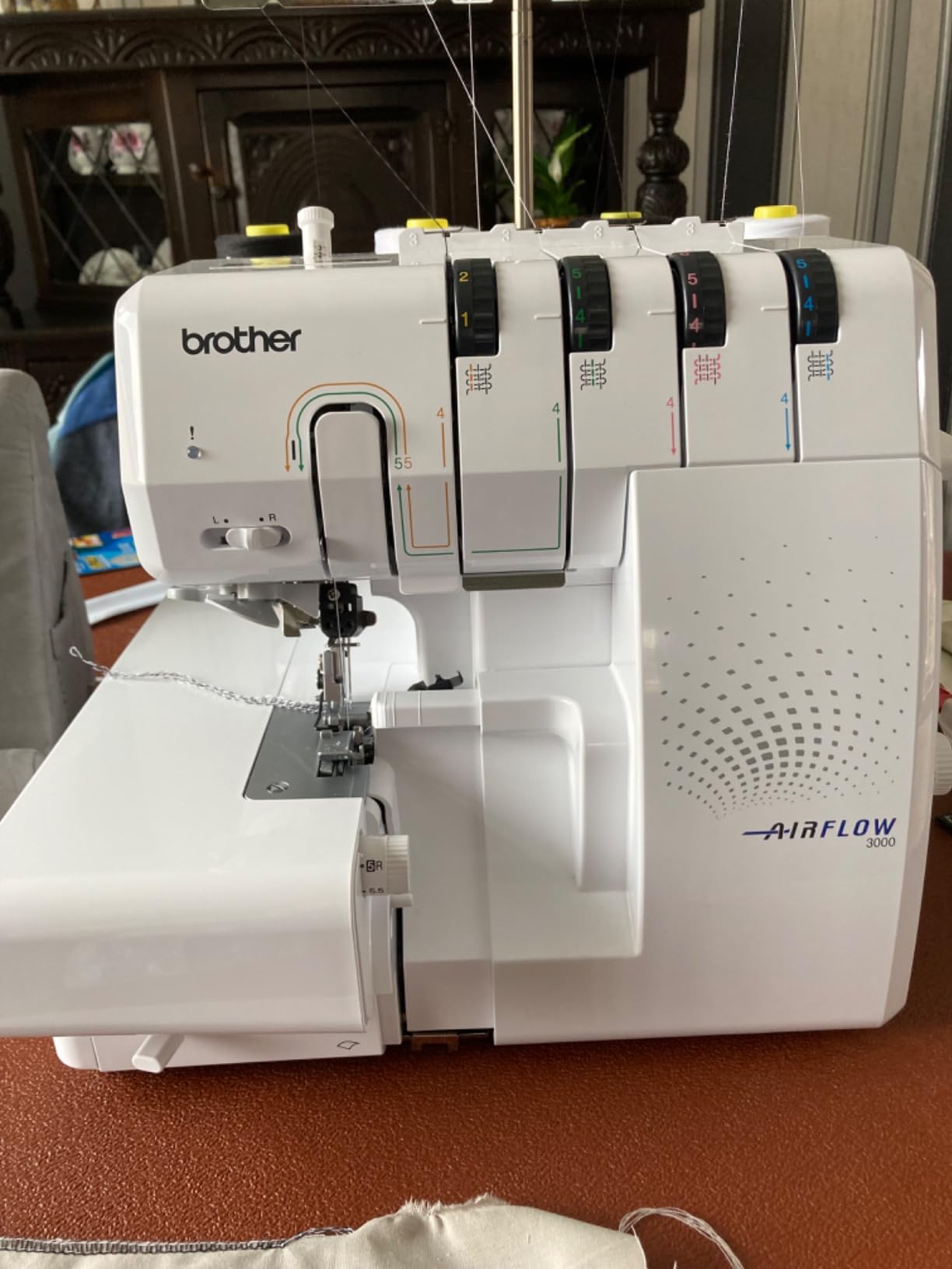Brother Airflow 3000 Overlocker : Amazon.co.uk: Home & Kitchen