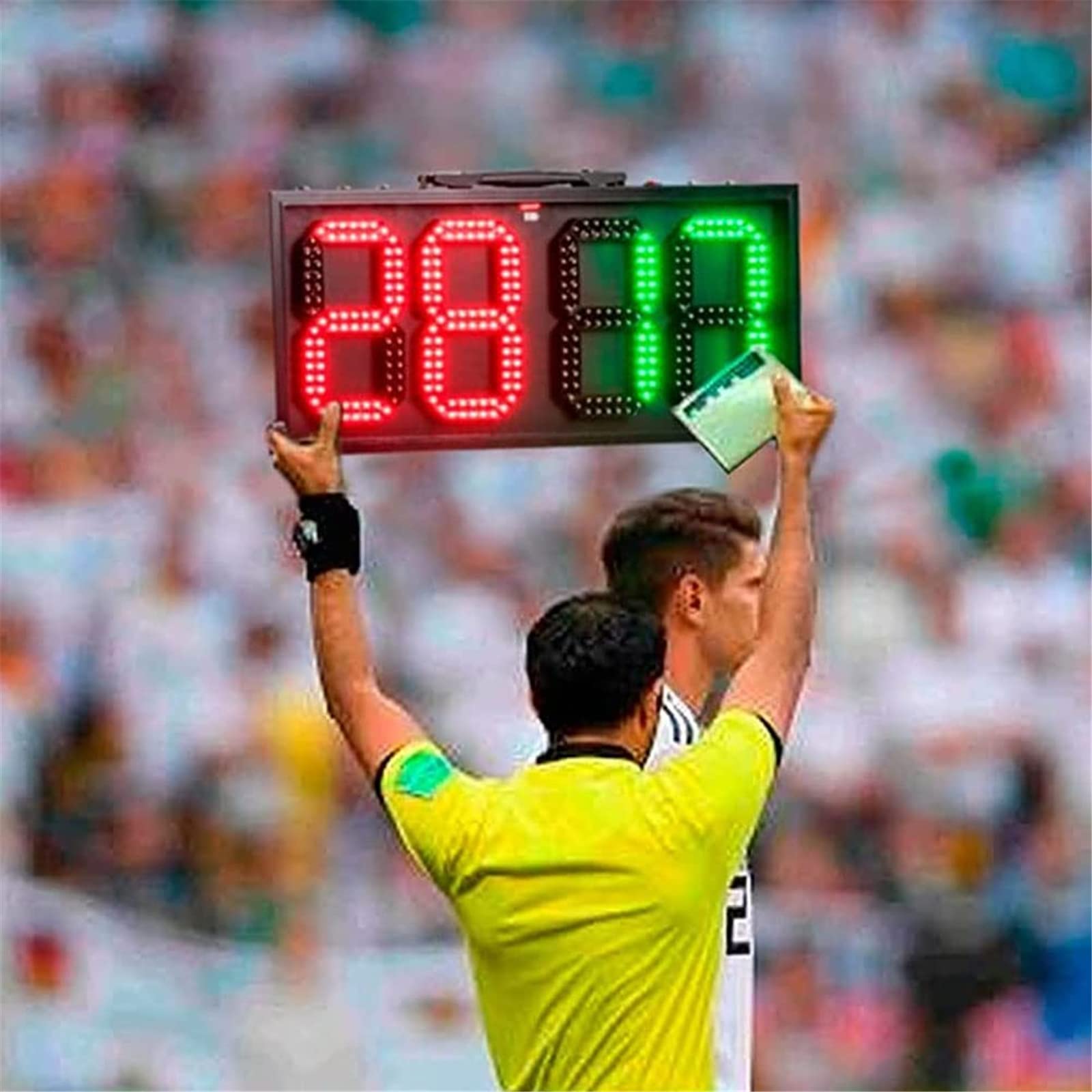 Buy Large Football Referee Substitution Board, Portable Football Soccer ...