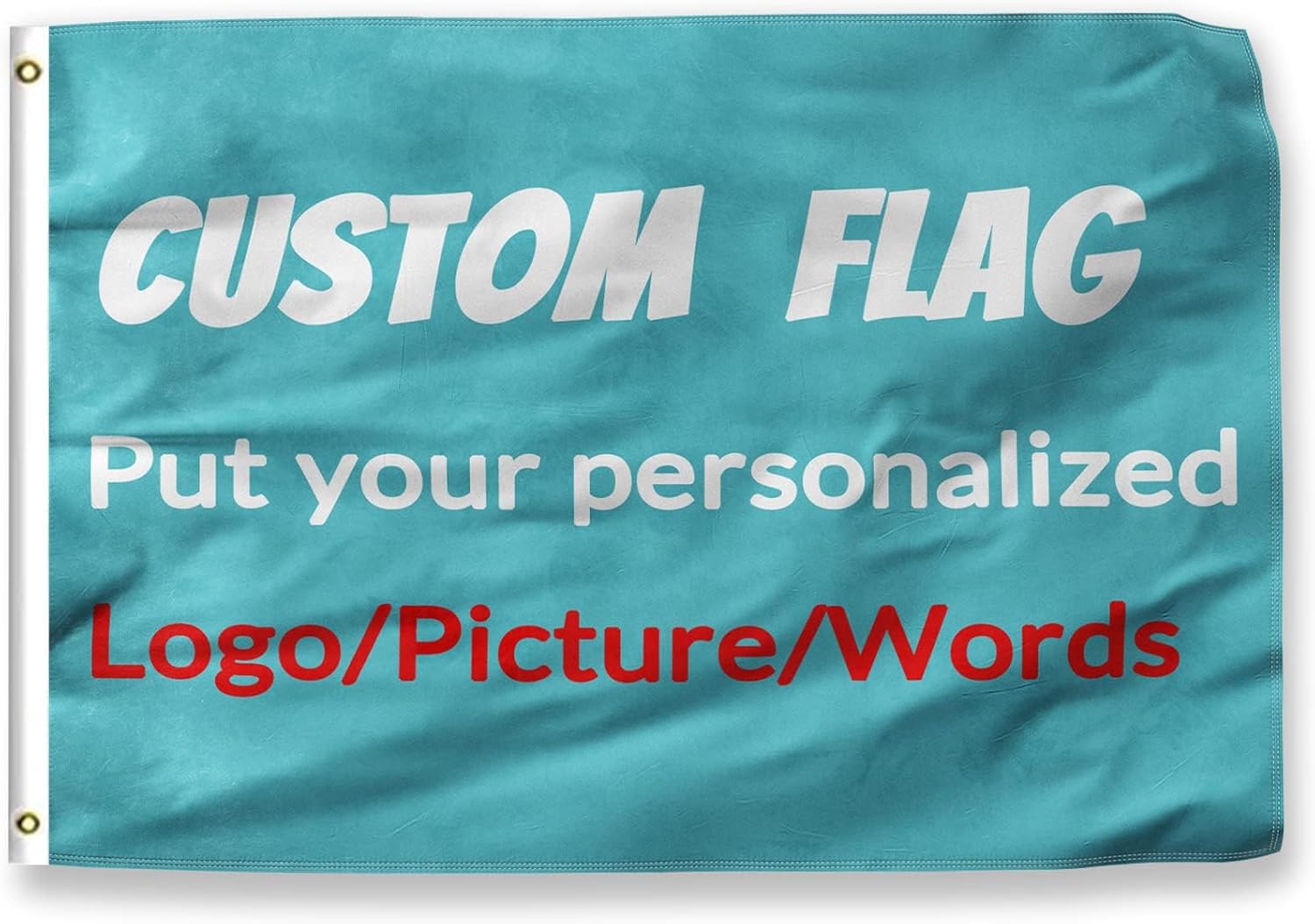 Amazon.com : Custom Flag Banner - Personalize Single and double-sided ...