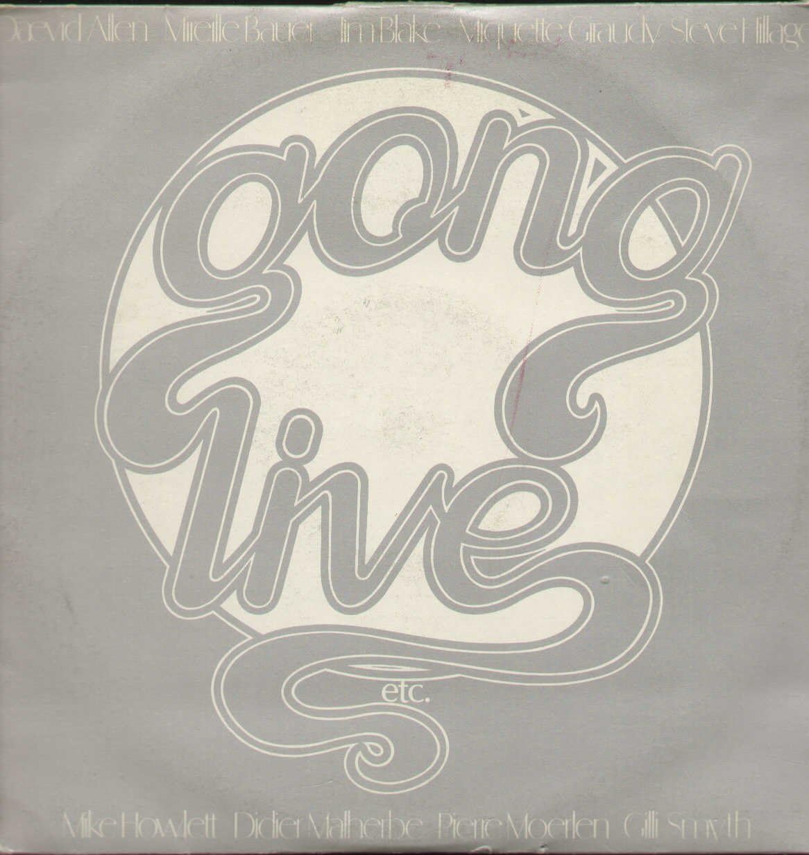 Gong - Live Etc. (Vinyl) by Gong: Amazon.co.uk: CDs & Vinyl