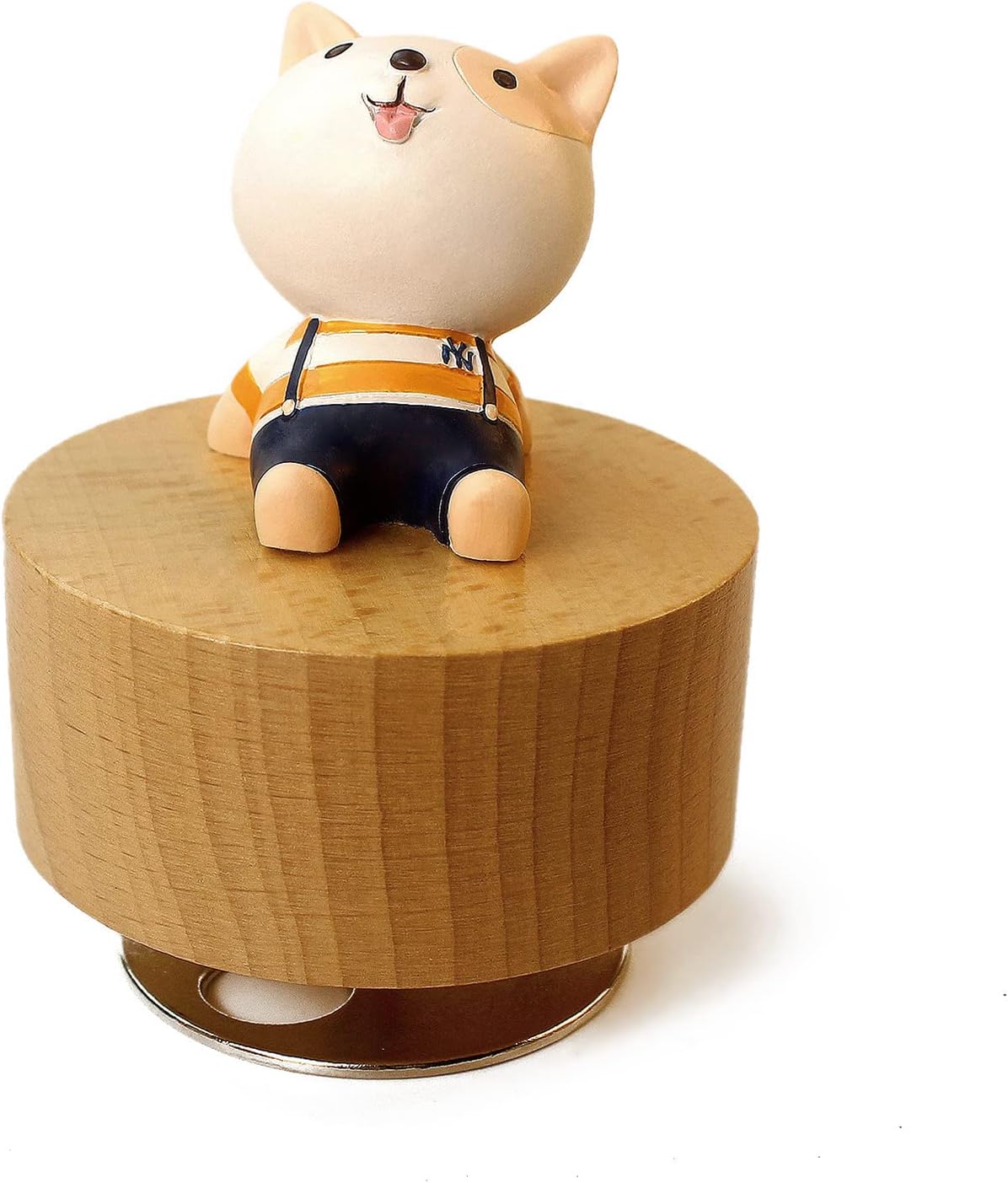 Amazon.com: SOFTALK Cute Little Animal Wooden Mechanical Music Box, You ...