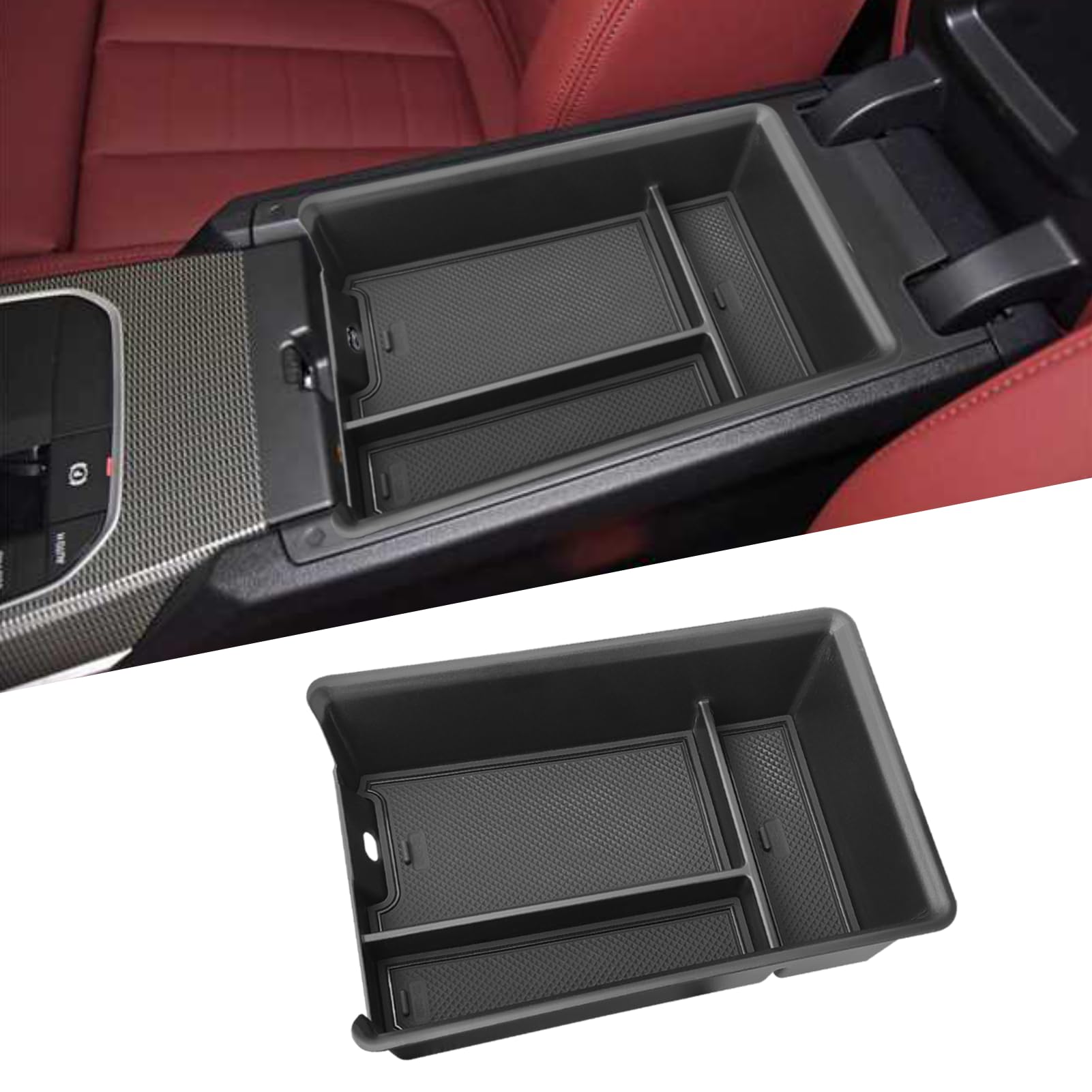 Yumzeco Centre Console Organizer Compatible with BMW Console Organizer ...