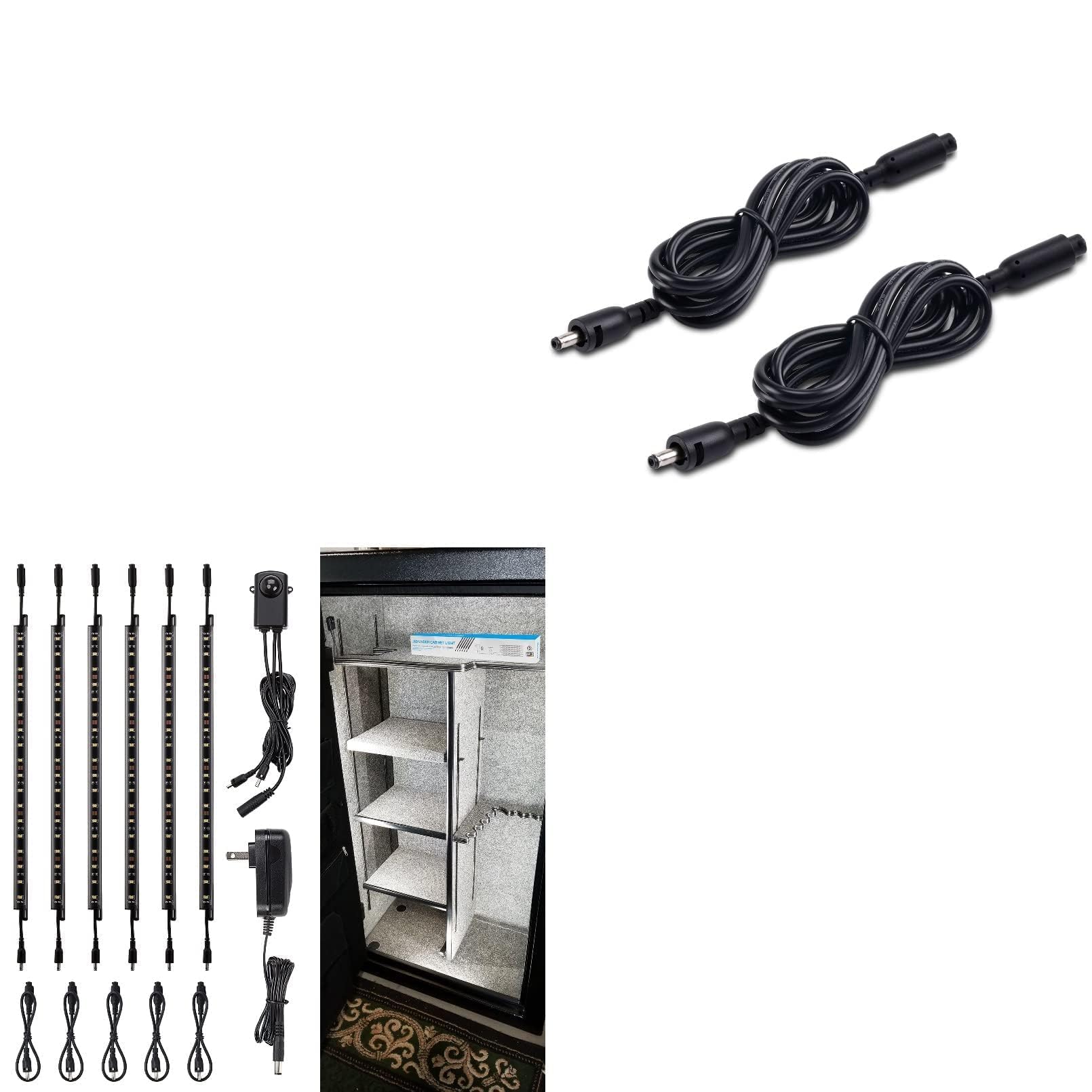 TORCHSTAR LED Safe Lighting Kit Bundle 39 Inches Interconnect Cable, 1 ...
