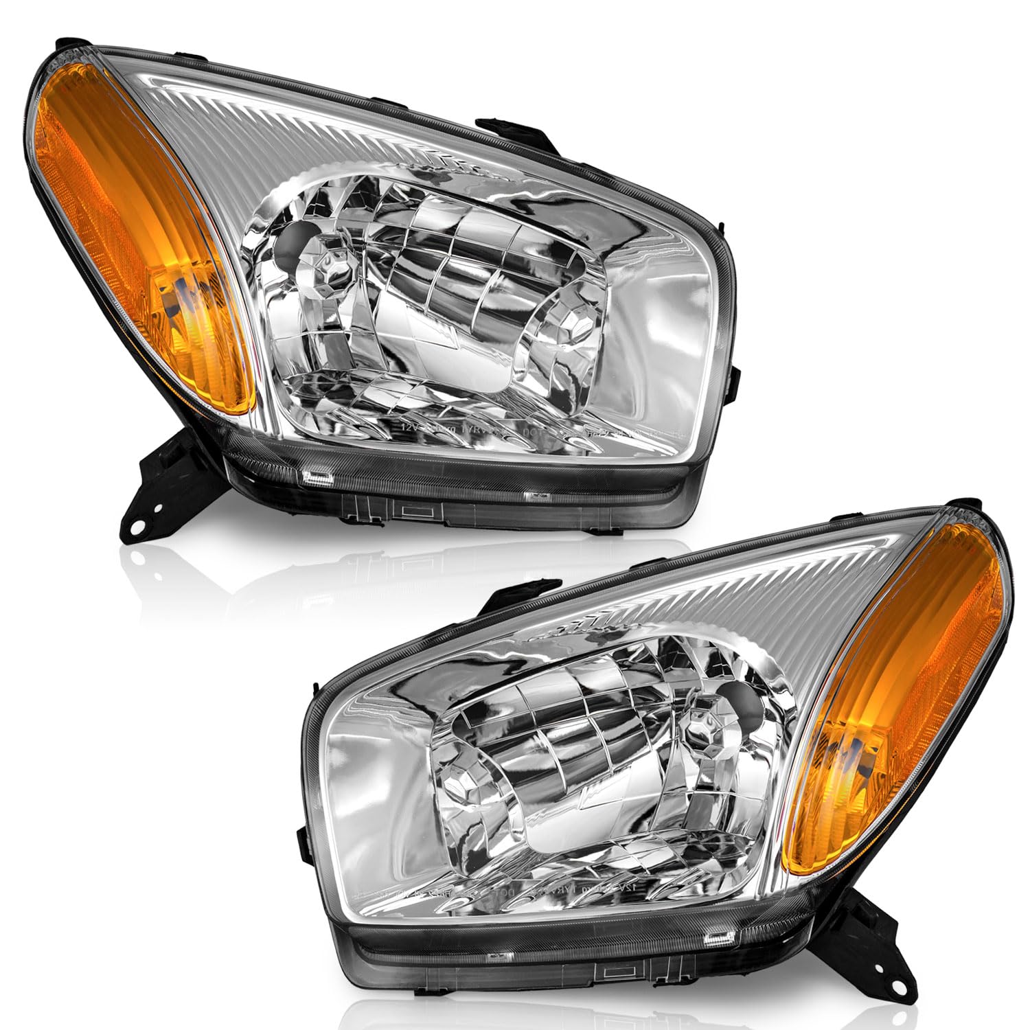 Amazon.com: WEELMOTO for 2001-2003 TOYOTA RAV4 Headlight Assembly ...