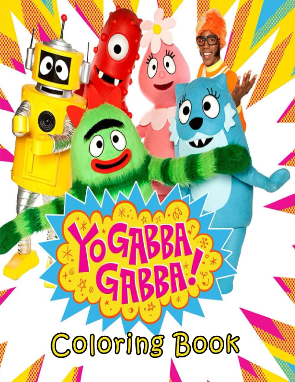 Yo Gabba Gabba Coloring Book