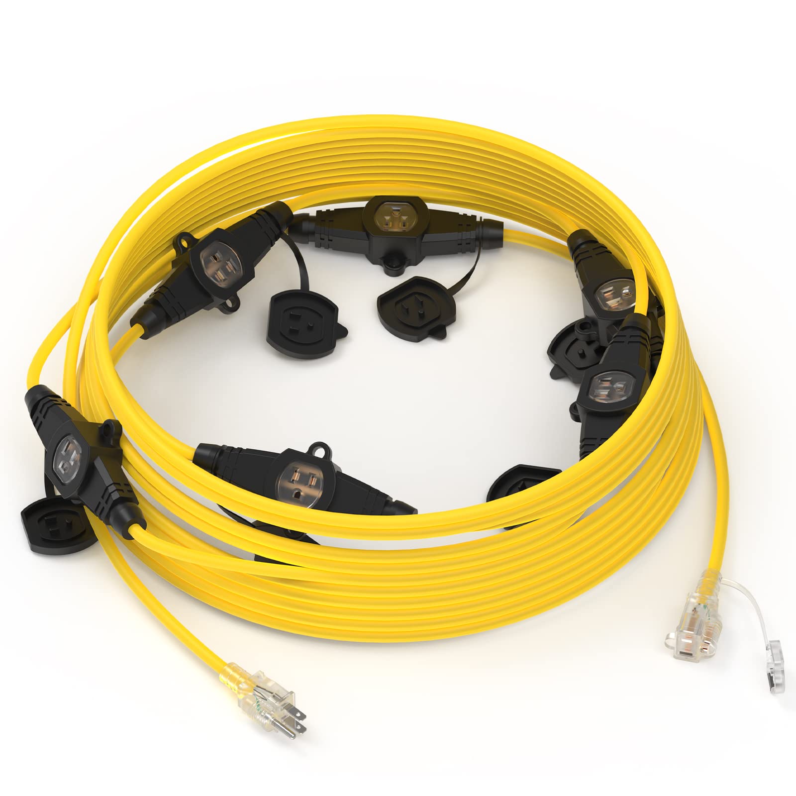 Snapklik.com : TOOLIOM UL Listed Cord Splitter 50FT Outdoor Power ...