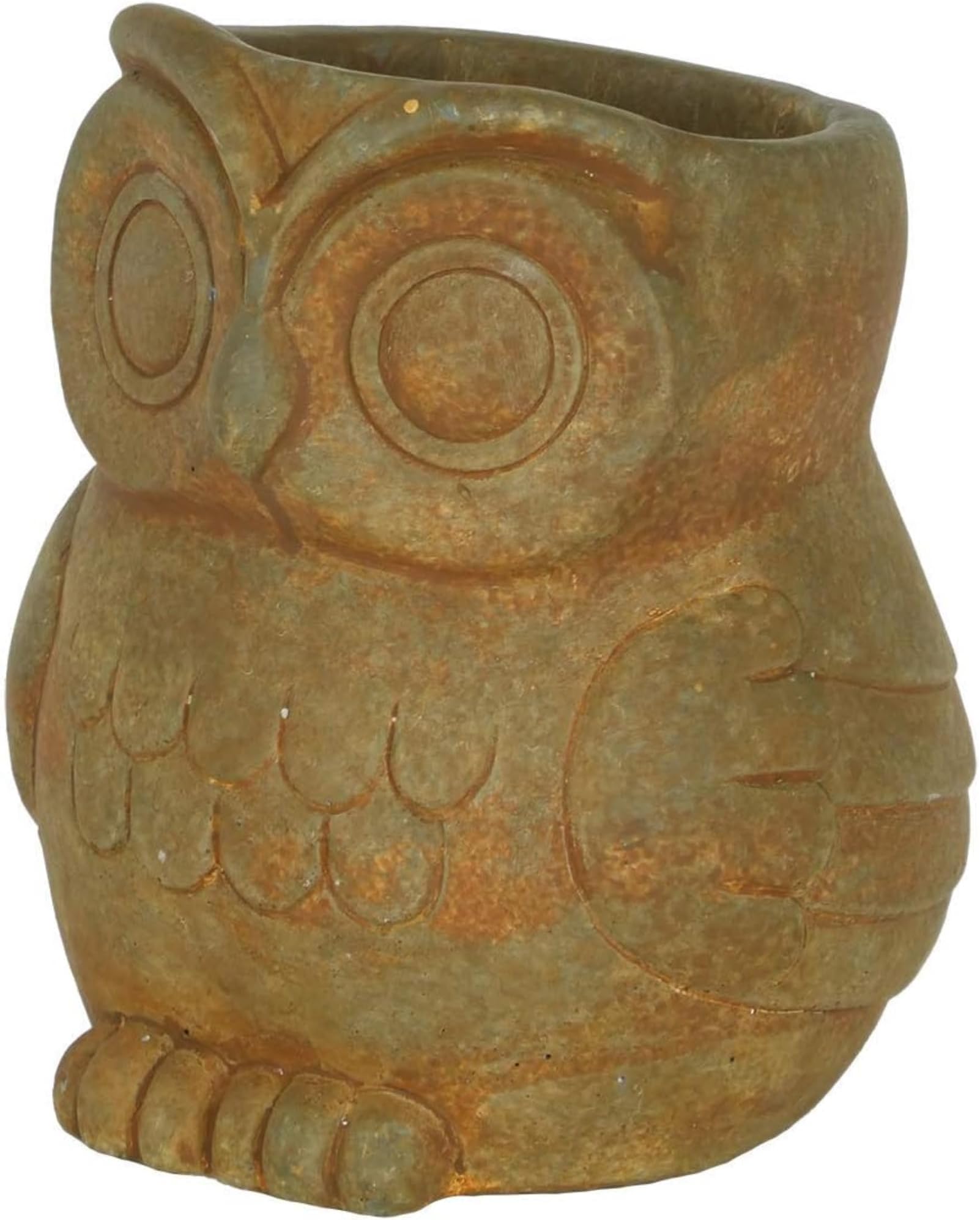 Amazon.com : MONMOB 7Inch Ceramic Owl Wall Planter Hanging Planter ...