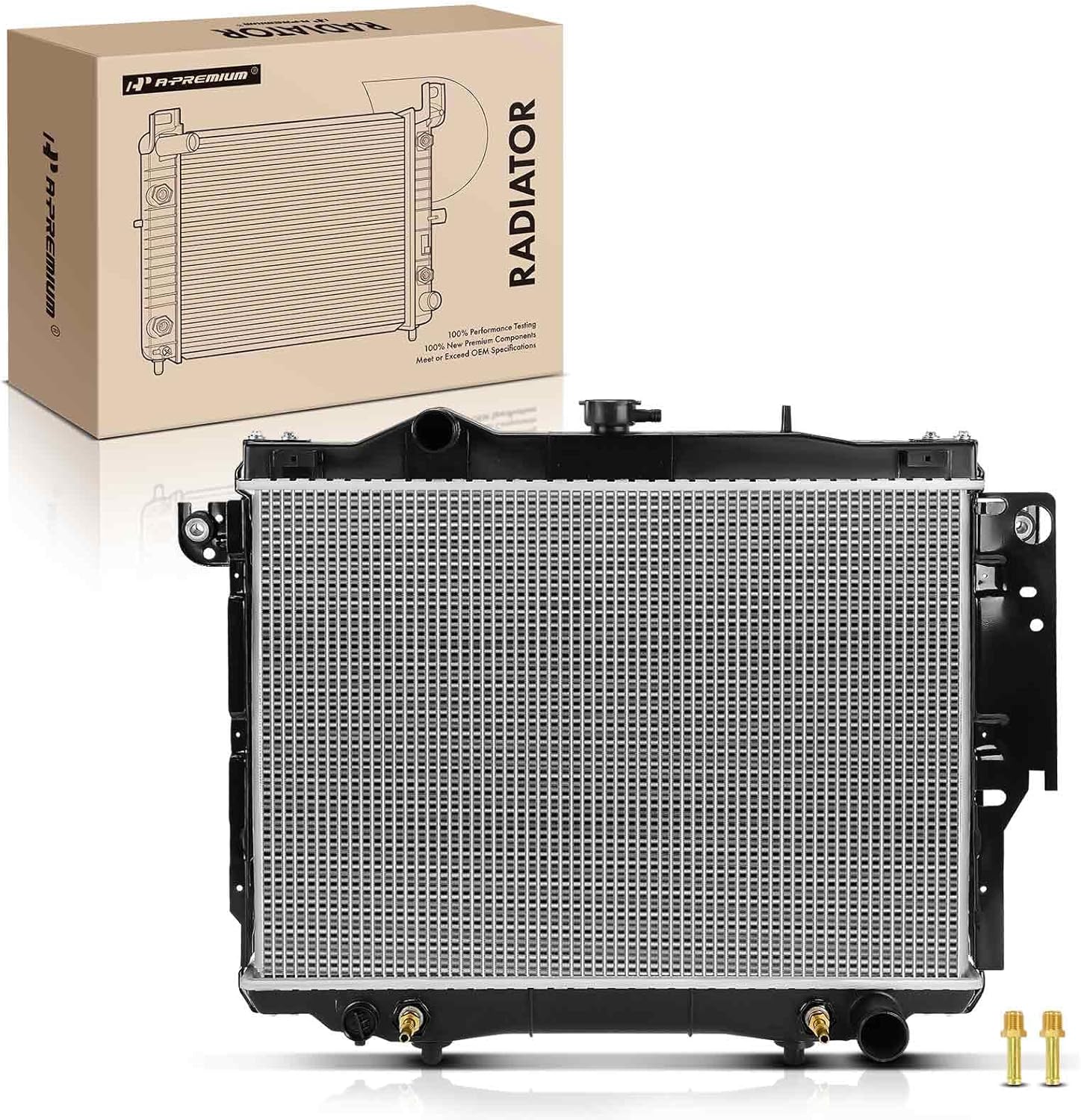 Amazon.com: A-Premium Engine Coolant Radiator Assembly with ...