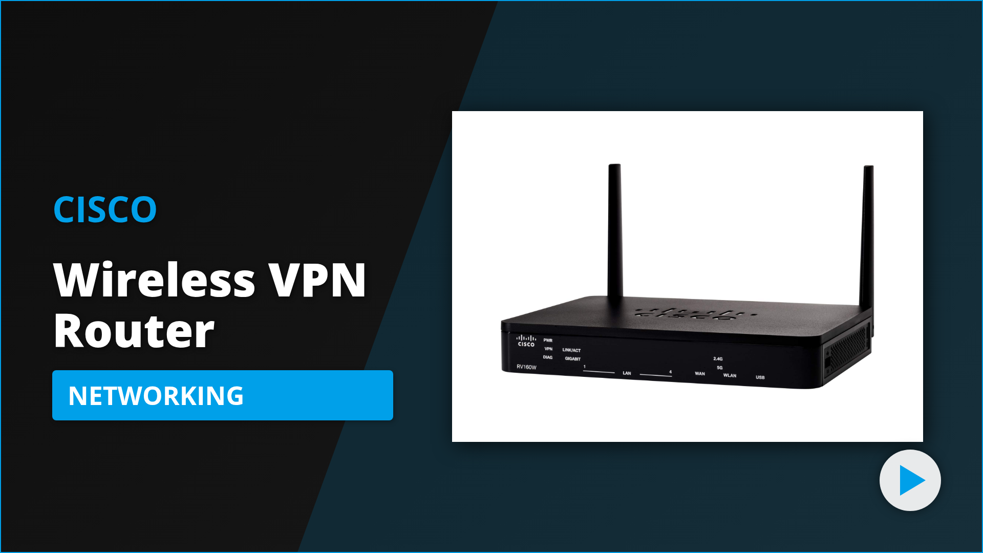 Watch Cisco RV160W Wireless Router on Amazon Live