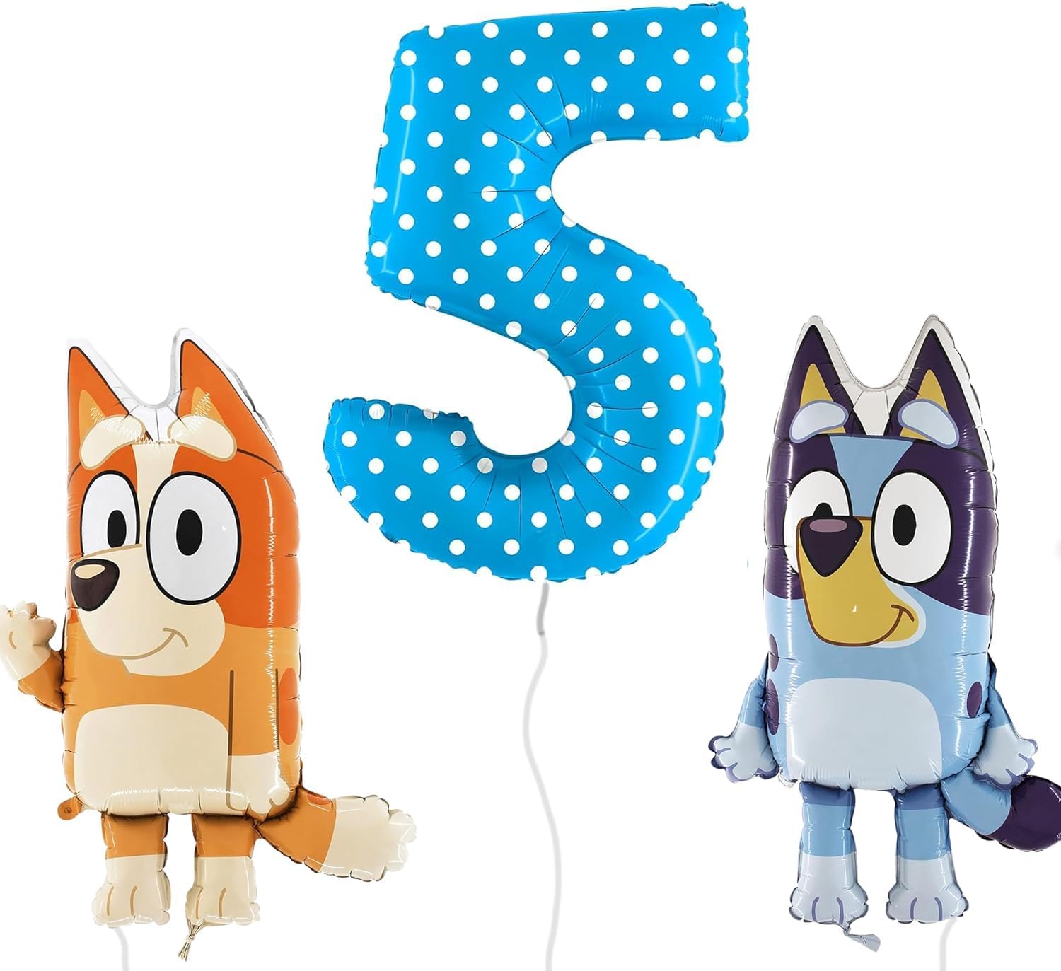 Toyland® Bluey & Bingo Foil Balloon Pack - 2 palloncini con personaggi ...