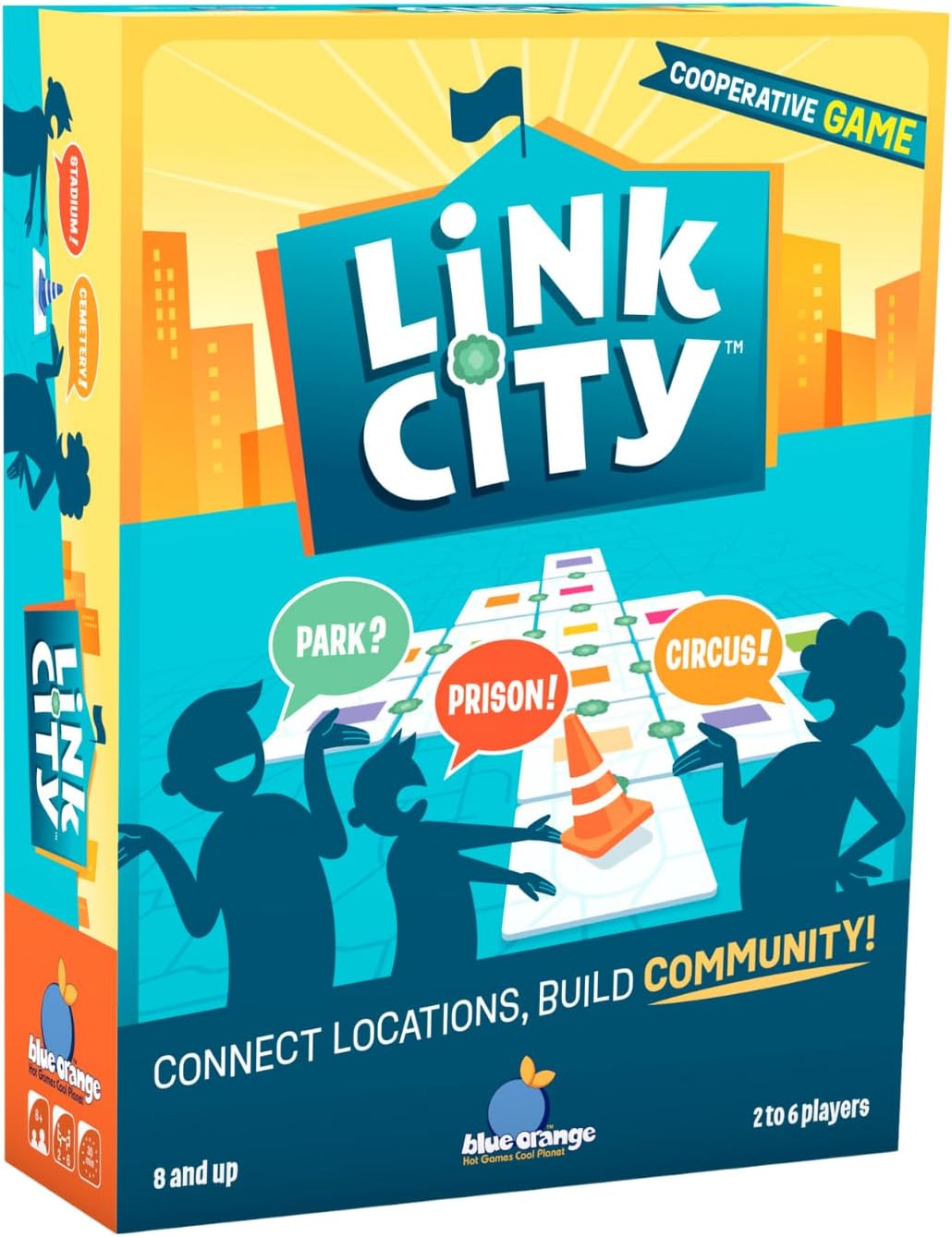 Amazon.com: Link City Board Game - Family or Adult Cooperative Party ...