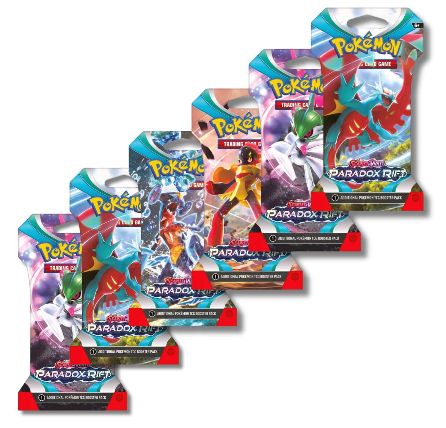 Snapklik.com : Scarlet & Violet Paradox Rift 6 Sleeved Booster Packs