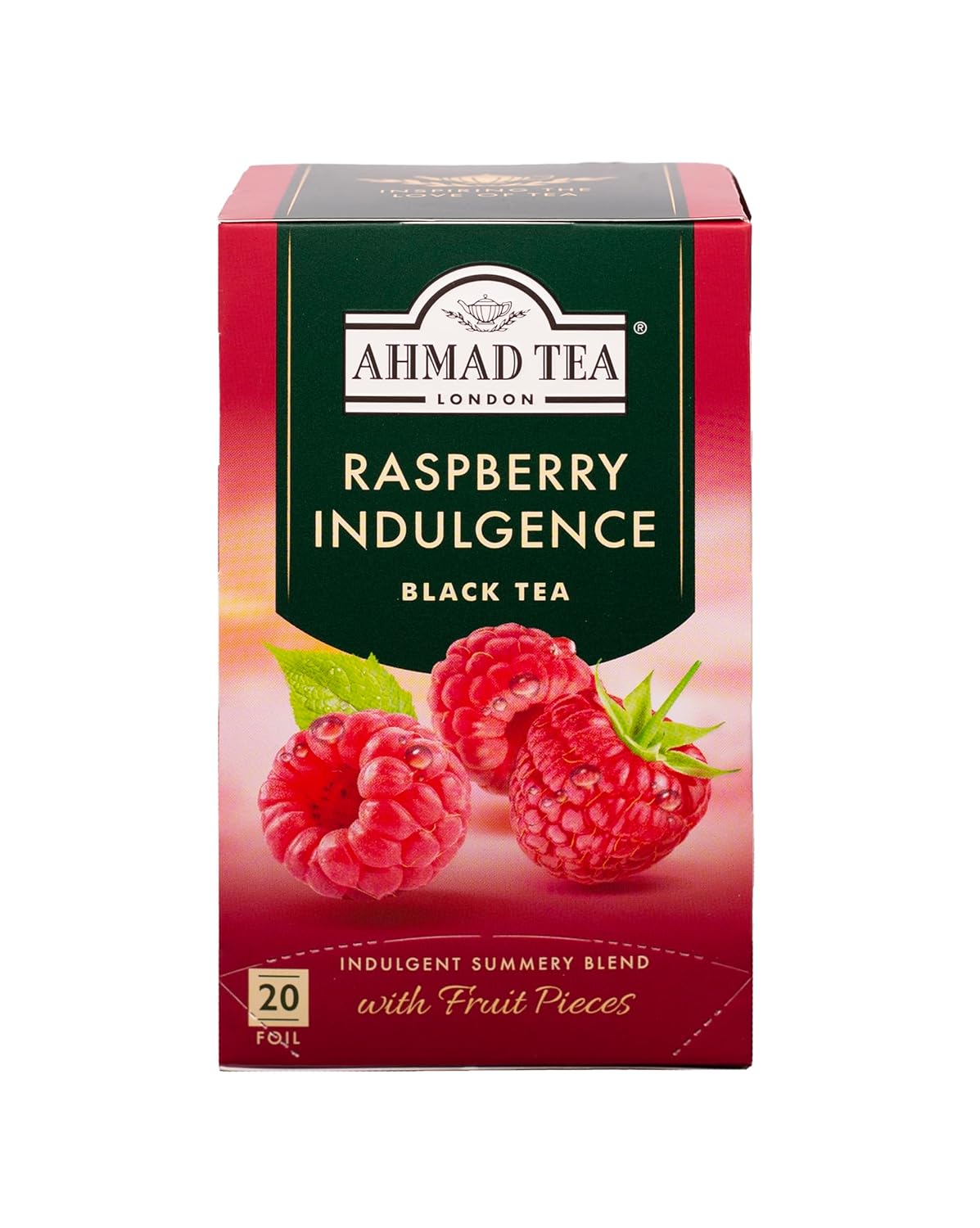Amazon.com : English Teas, "Raspberry Indulgence Black Tea" - Tagged ...