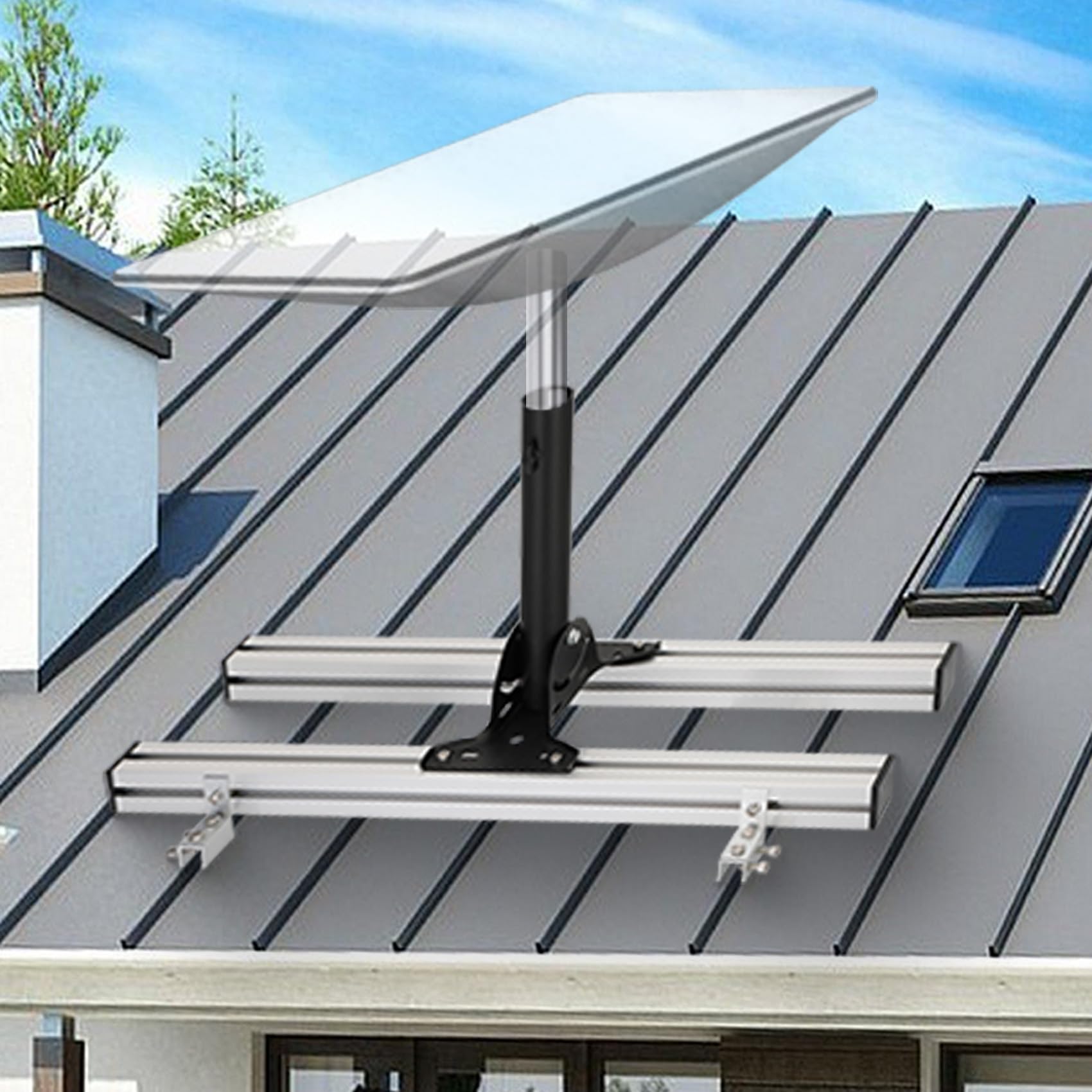 Amazon.com: Adjustable Starlink Gen 2 Roof Mount, for Standing Seam ...