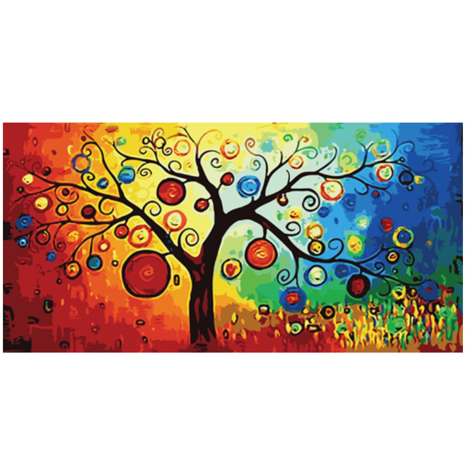 árbol De La Vida Del Arte Abstracto Arte Abstracto De Pared De Metal