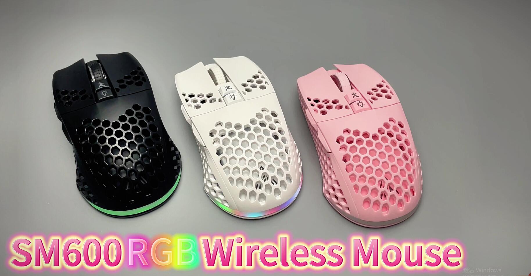 Watch SM600 RGB Wireless Mouse on Amazon Live