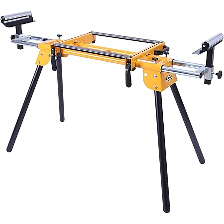 VonHaus Mitre Saw Stand - Universal Fit Saw Table with Extending ...