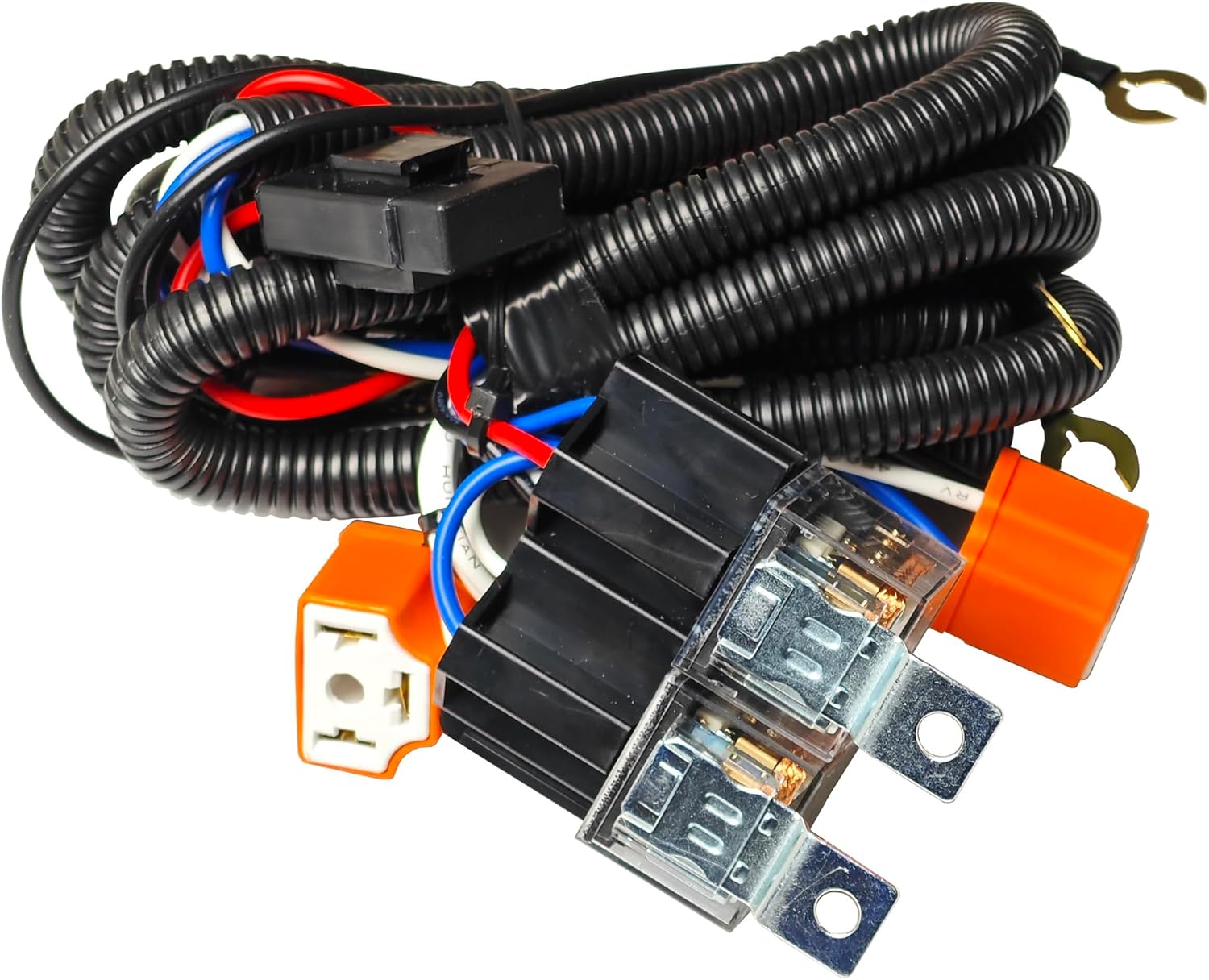 Amazon.com: H4 Headlight Relay Harness Kit Compatible with Tacoma J.E.E ...