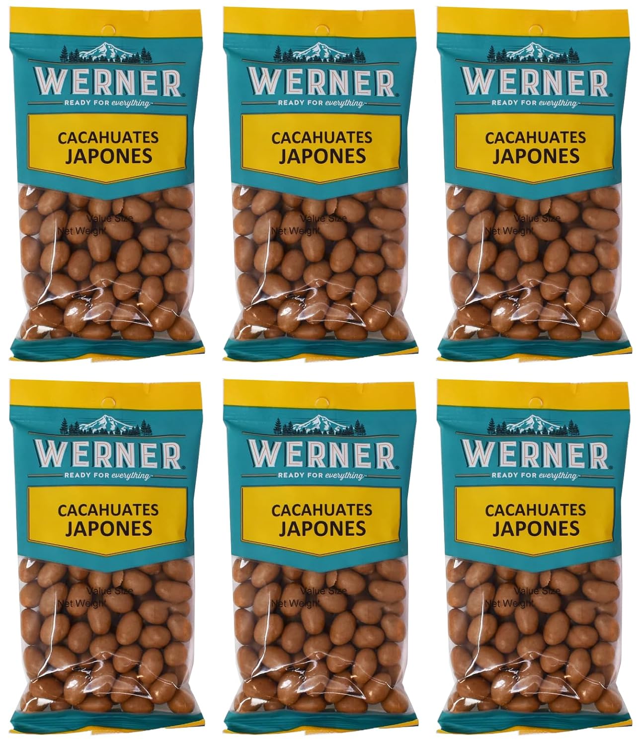 Amazon.com : Werner Cacahuates Japoneses Mexicanos – Mexican Japanese ...