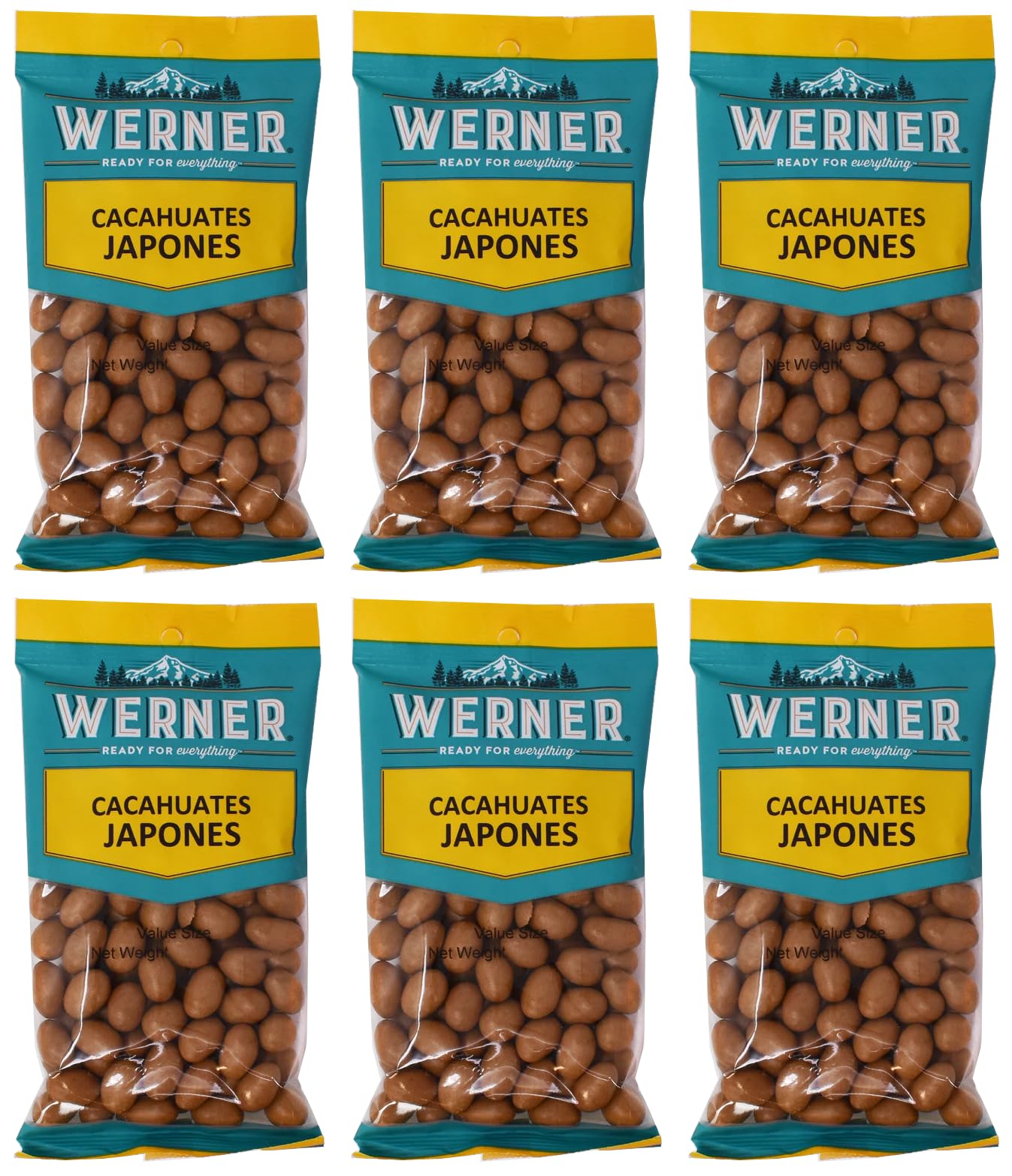 Amazon.com : Werner Cacahuates Japoneses Mexicanos – Mexican Japanese ...