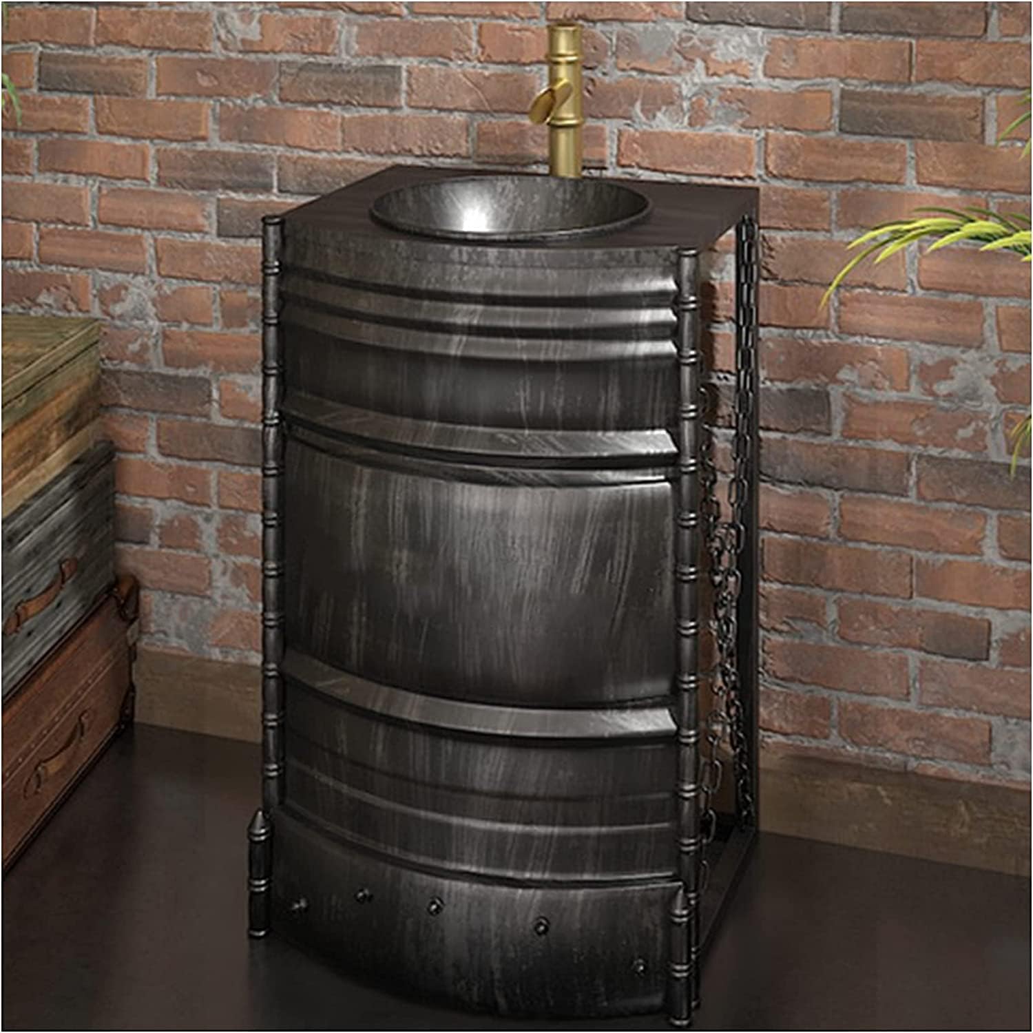 Luxurious Pedestal Sink Farmhouse Style Art Basin, Modern Bathroom ...