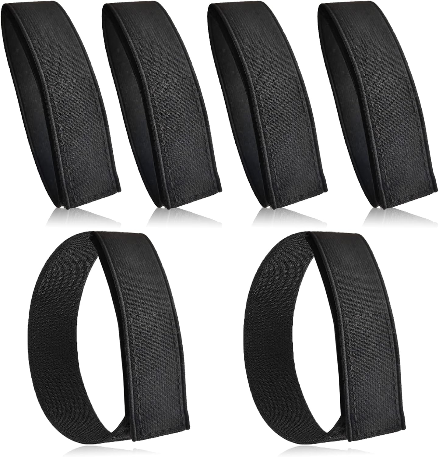 Amazon.com: Black Boot Blousers Elastic Boot Bands Military Boot Straps ...