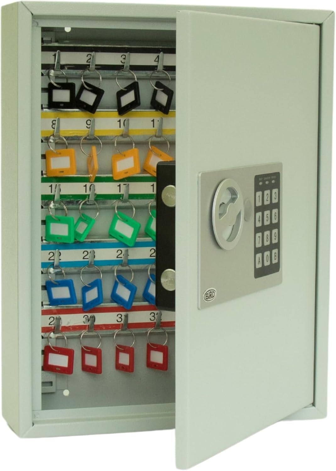 BIRD Digital Key Cabinet - 42 Key Cabinet with Digital Lock : Amazon.co ...