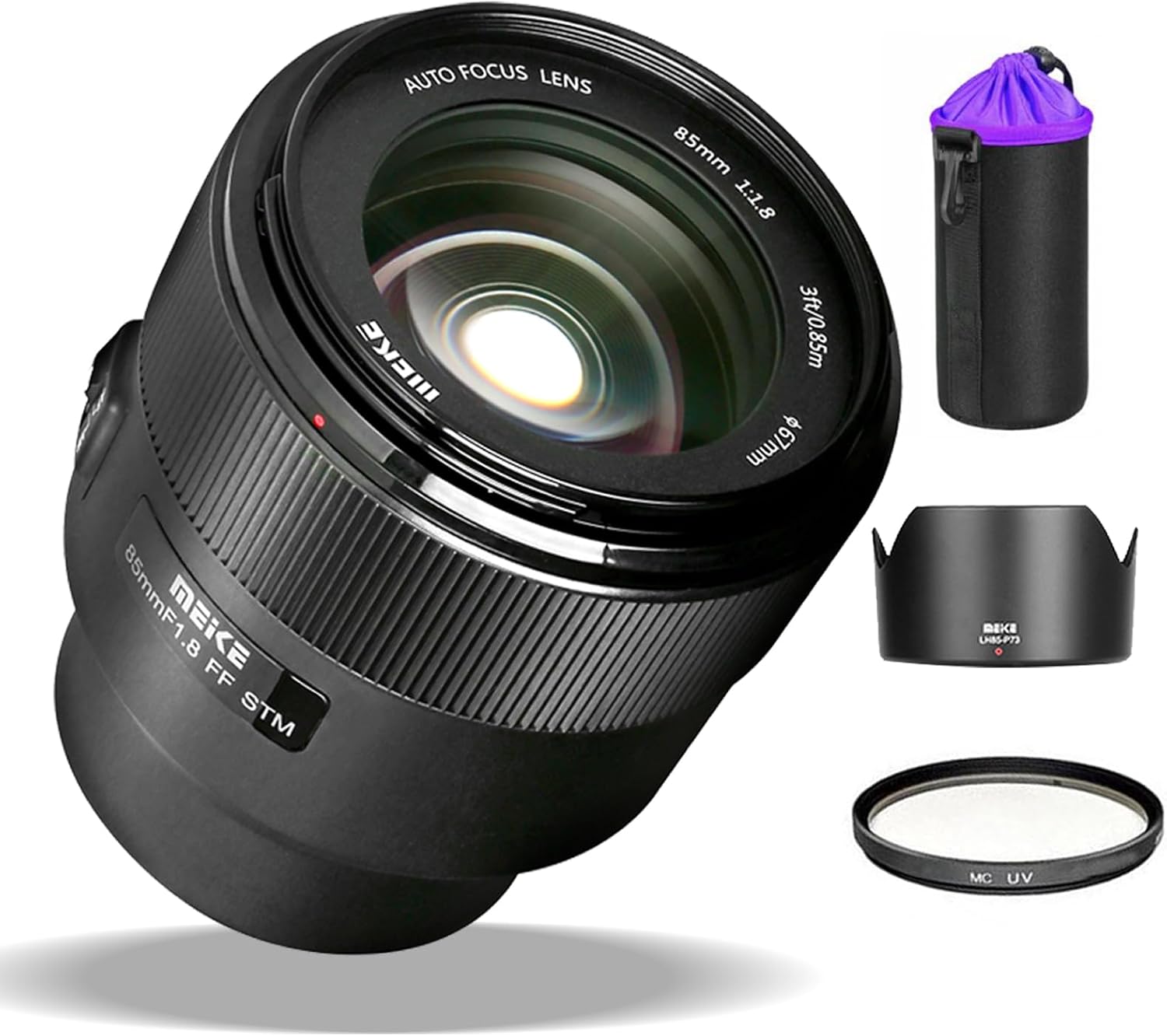 Amazon.com : CANMEELUX 85mm F1.8 AF Full Frame STM Medium Telephoto ...