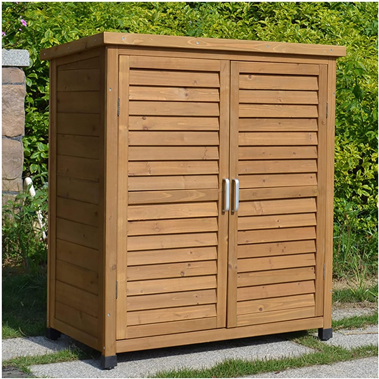Amazon.com : Outdoor Storage Cabinet, Garden Storage Sheds Outdoor ...
