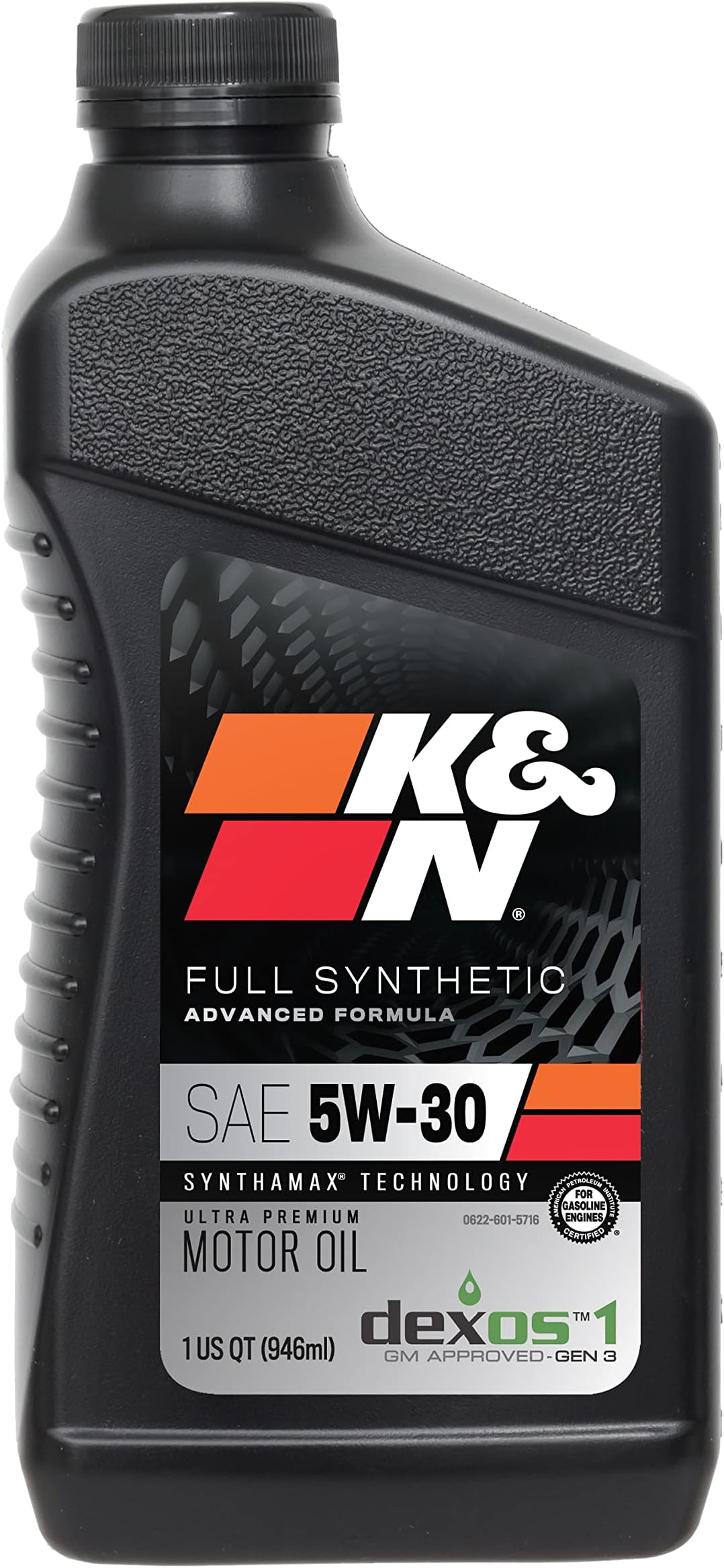 Amazon.com: K&N Motor Oil: 5W-30 Synthetic Engine Oil: Premium ...