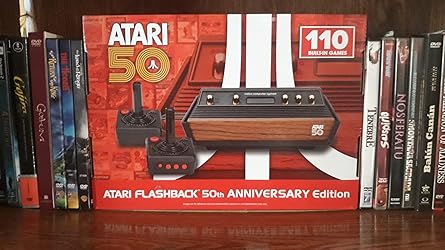 Amazon.com: Atari Flashback Console 50th Anniversary Edition, Retro Game Console, Built-in 110 ...