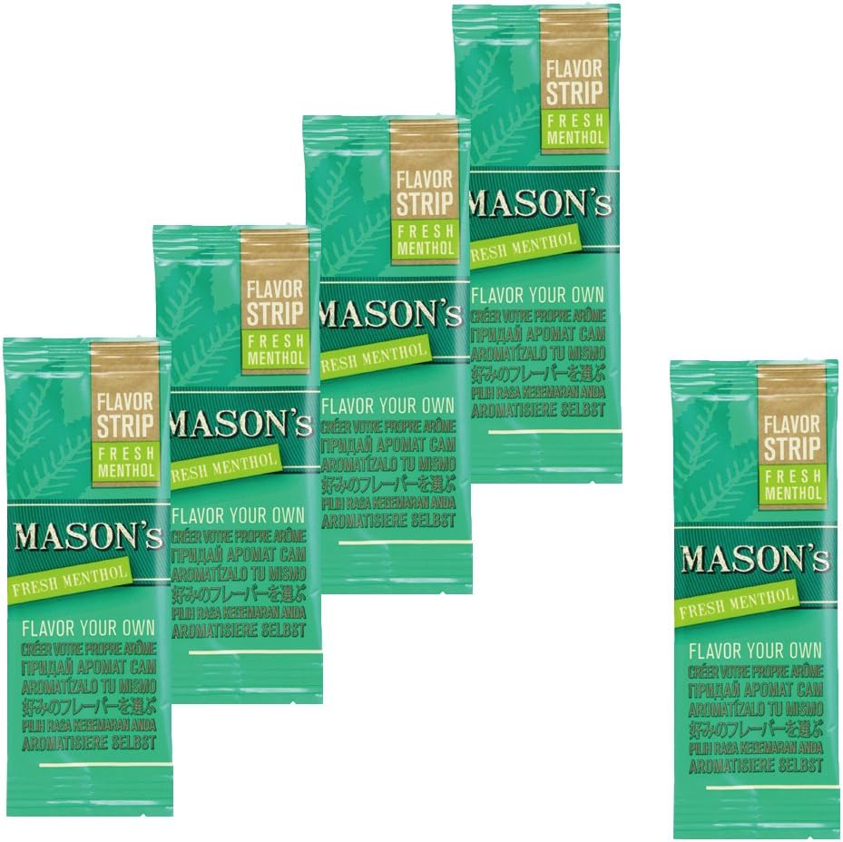 Amazon.com: Tsuge Flavor Strips Masons Fresh Menthol #77601 x 5 Pack ...