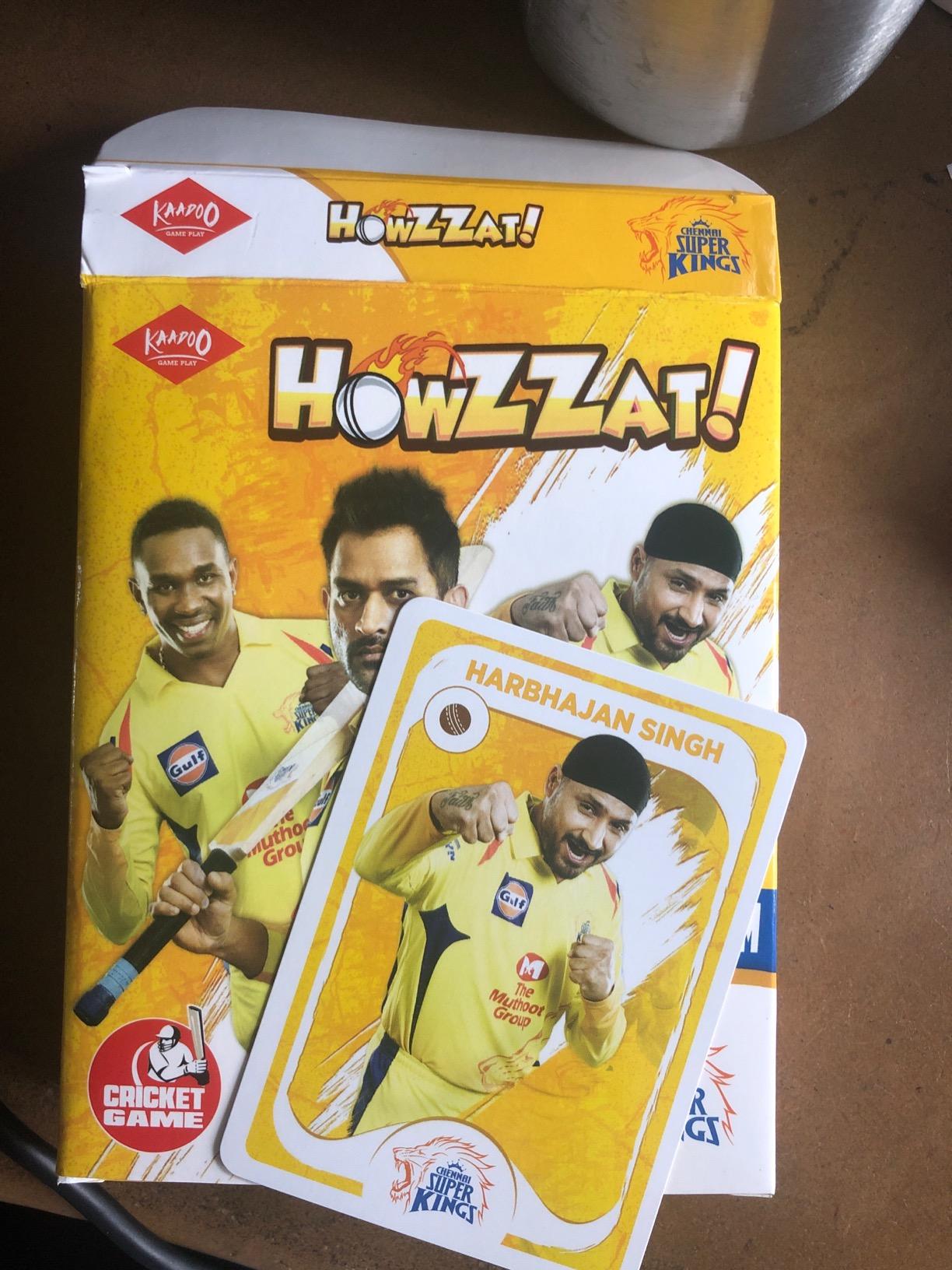 Buy KAADOO CSK Cricket Themed Board and Card Games for 6+ Year ...