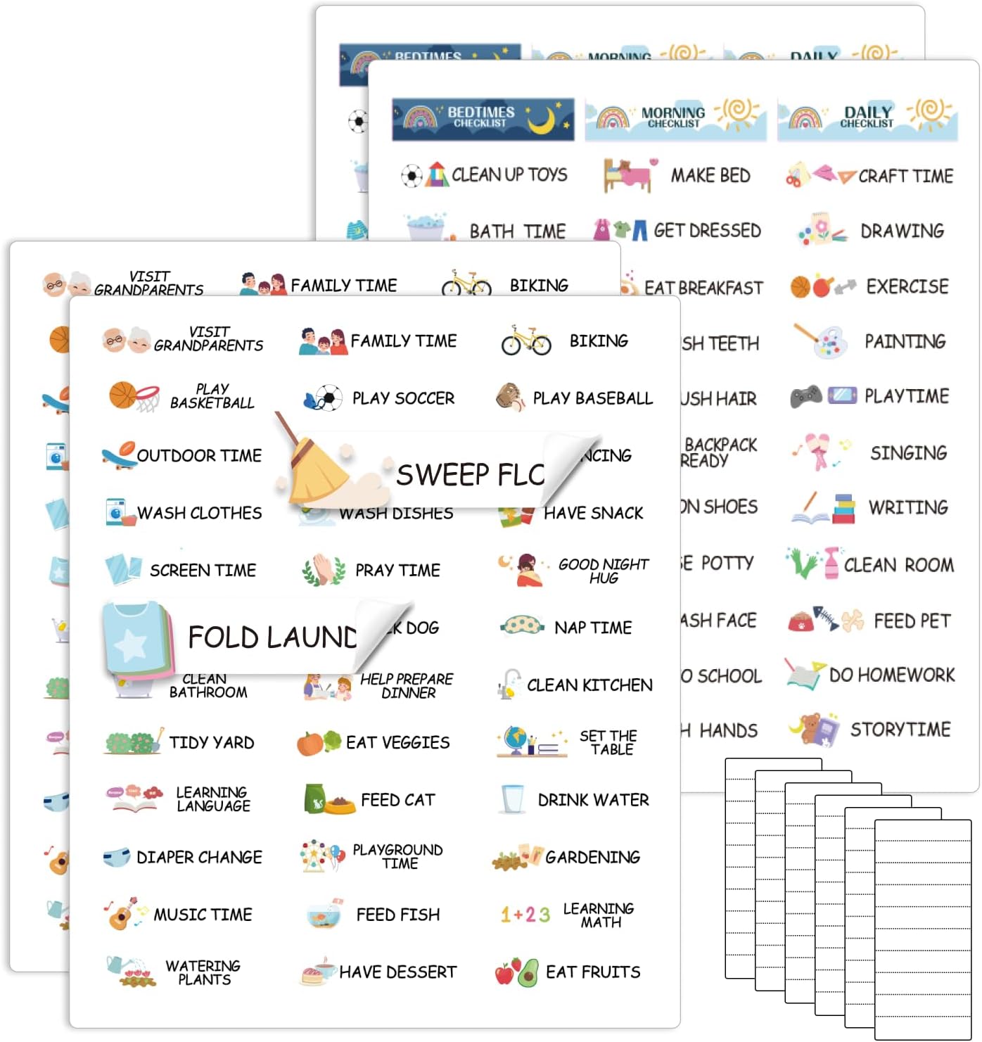 Amazon.com: Routine Stickers Chore Stickers for Kids Chore Chart ...