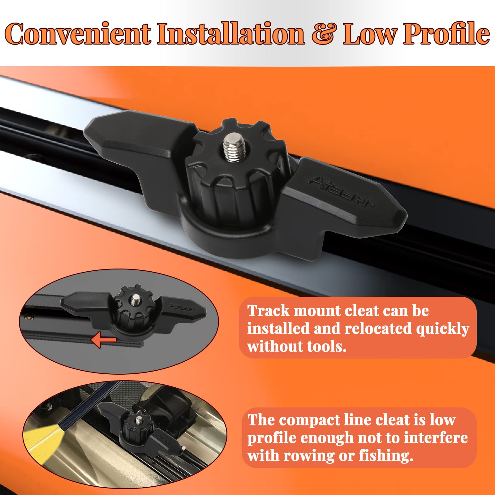 Snapklik.com : Kayak Anchor Cleat For Kayak Track Mount, Standard Kayak ...
