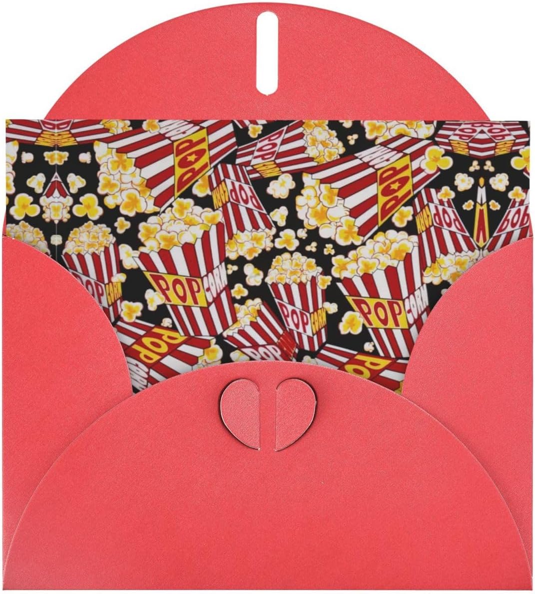 Amazon.com : NHYONU Popcorn Print print Holiday card Wedding, Birthday ...