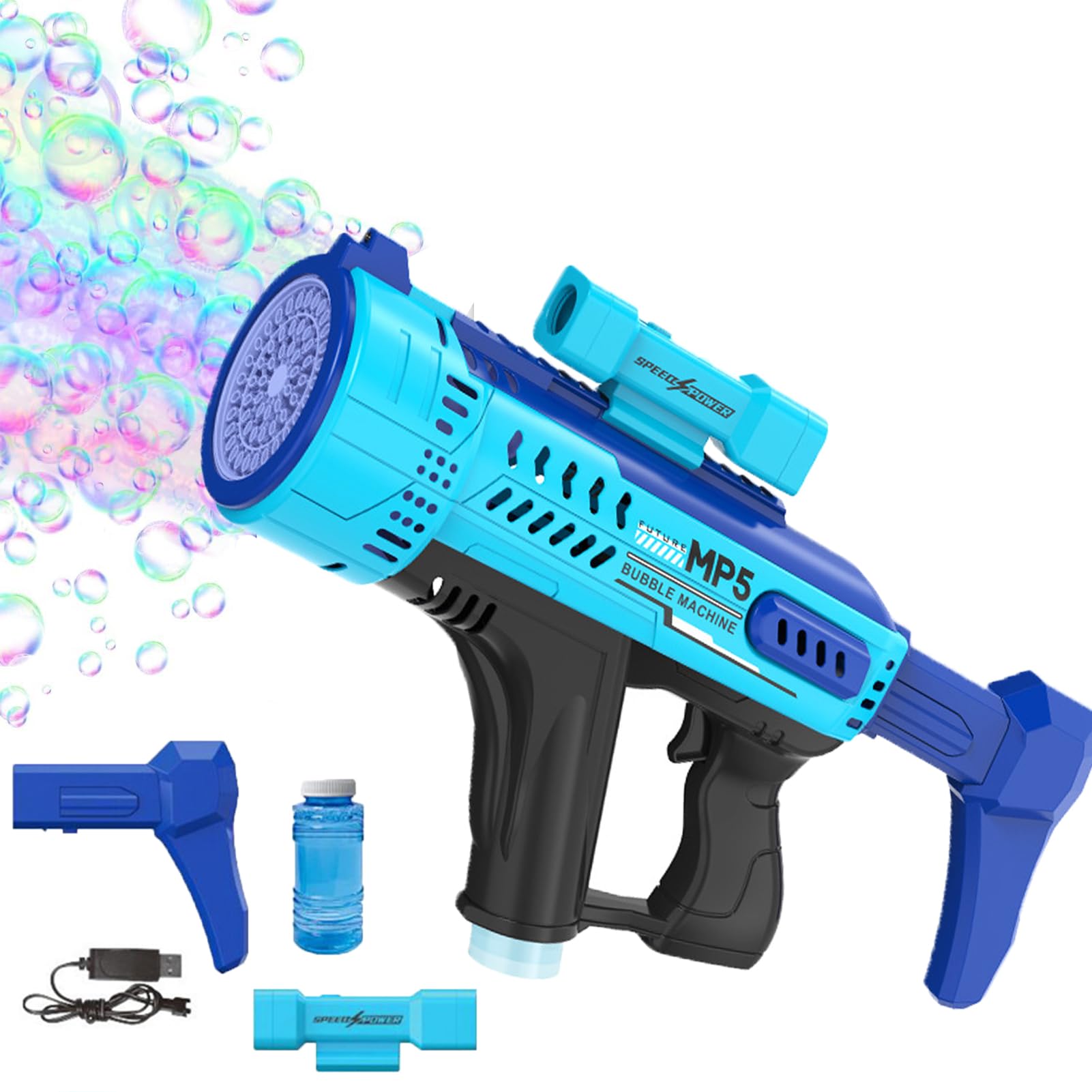 Bubble Guns For Weddings AMOS Bubble Blower Machine Maker + Fluid
