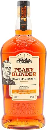 Peaky Blinder - Black Spiced - Rum 70cl 40% ABV : Amazon.co.uk: Grocery