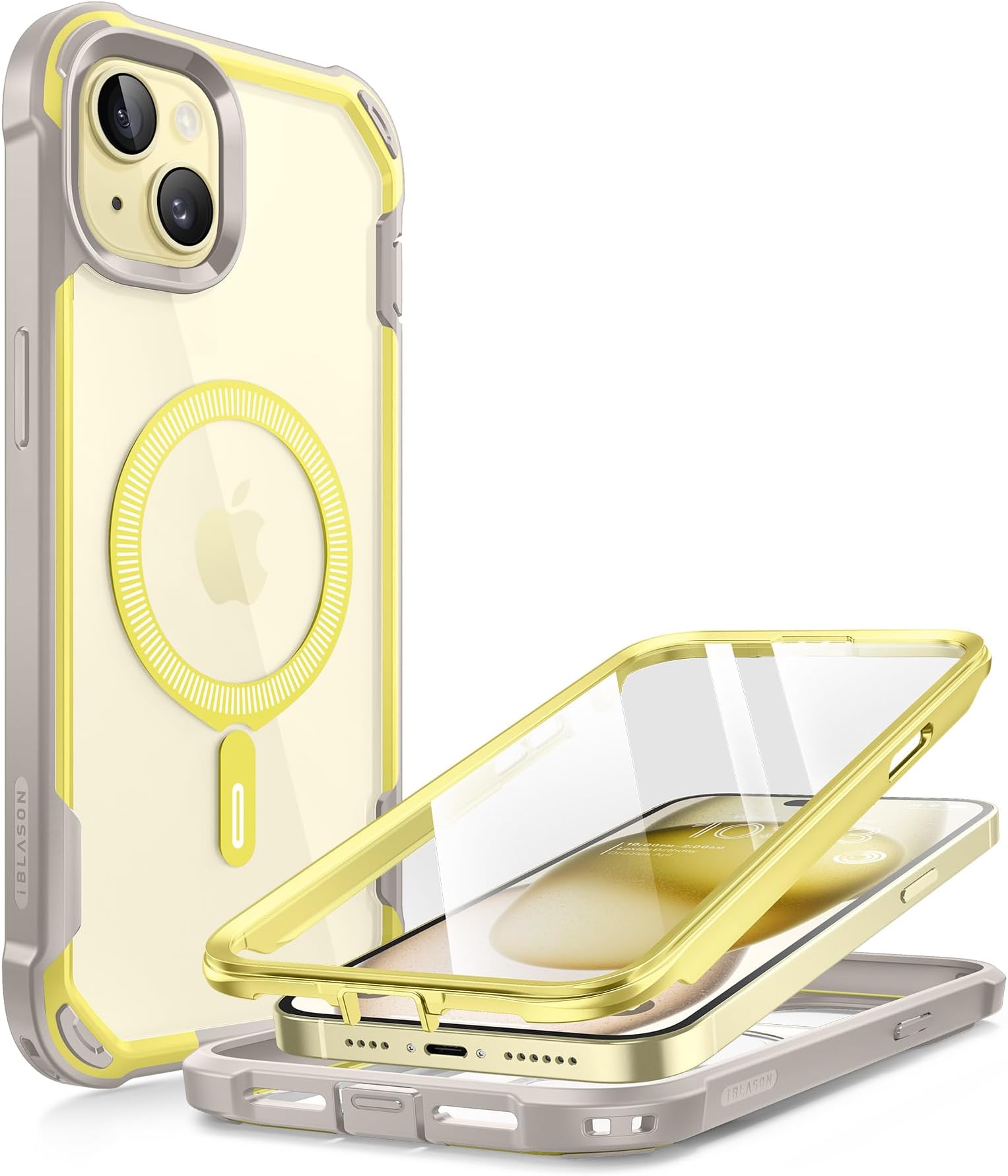 Amazon.com: i-Blason AresMag iPhone 15/14/13 Case [6.1 inch], MagSafe ...