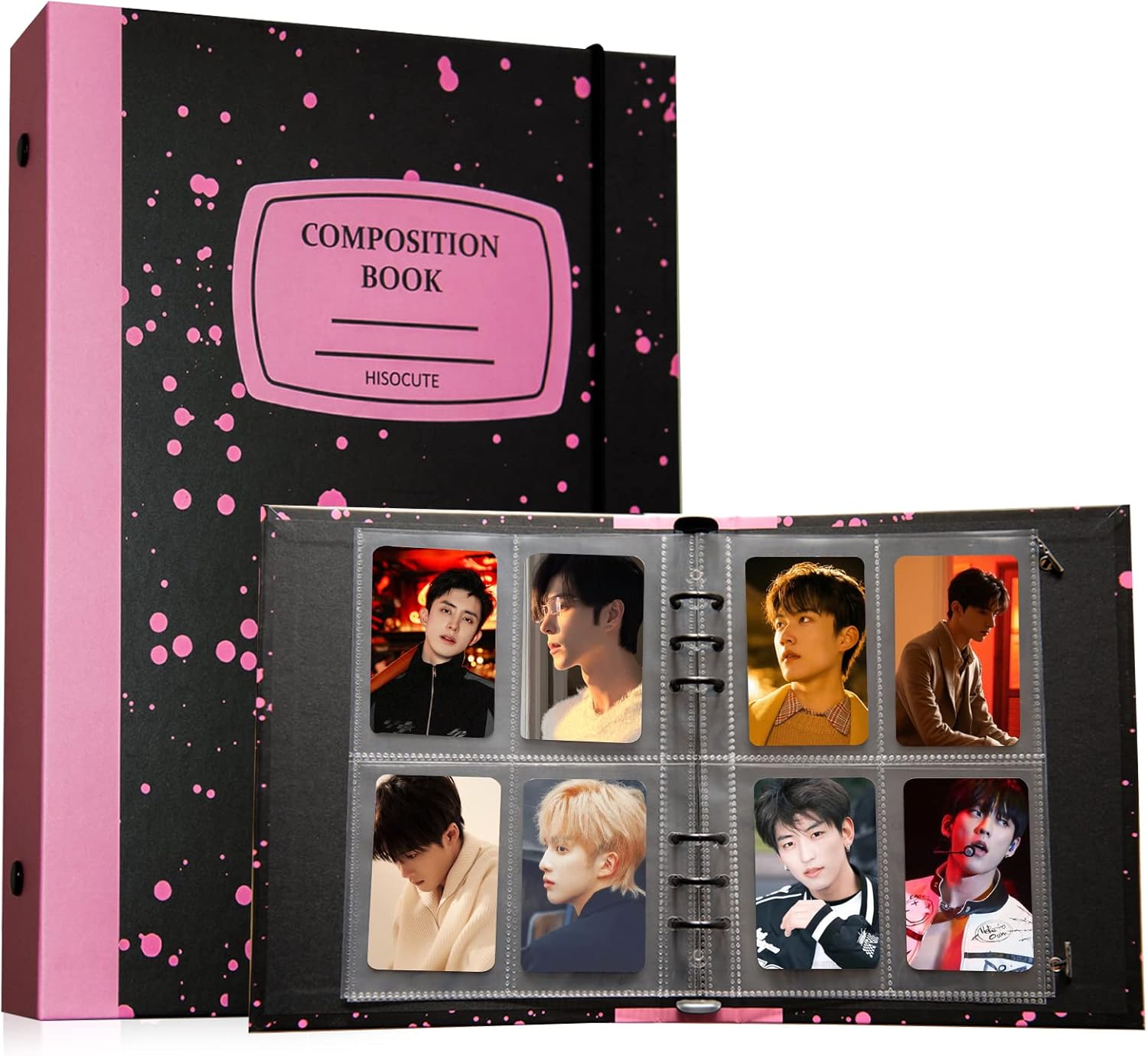 Amazon.com: KikoKiko KPOP Photocard Binder A5 Collect Book & Holder ...