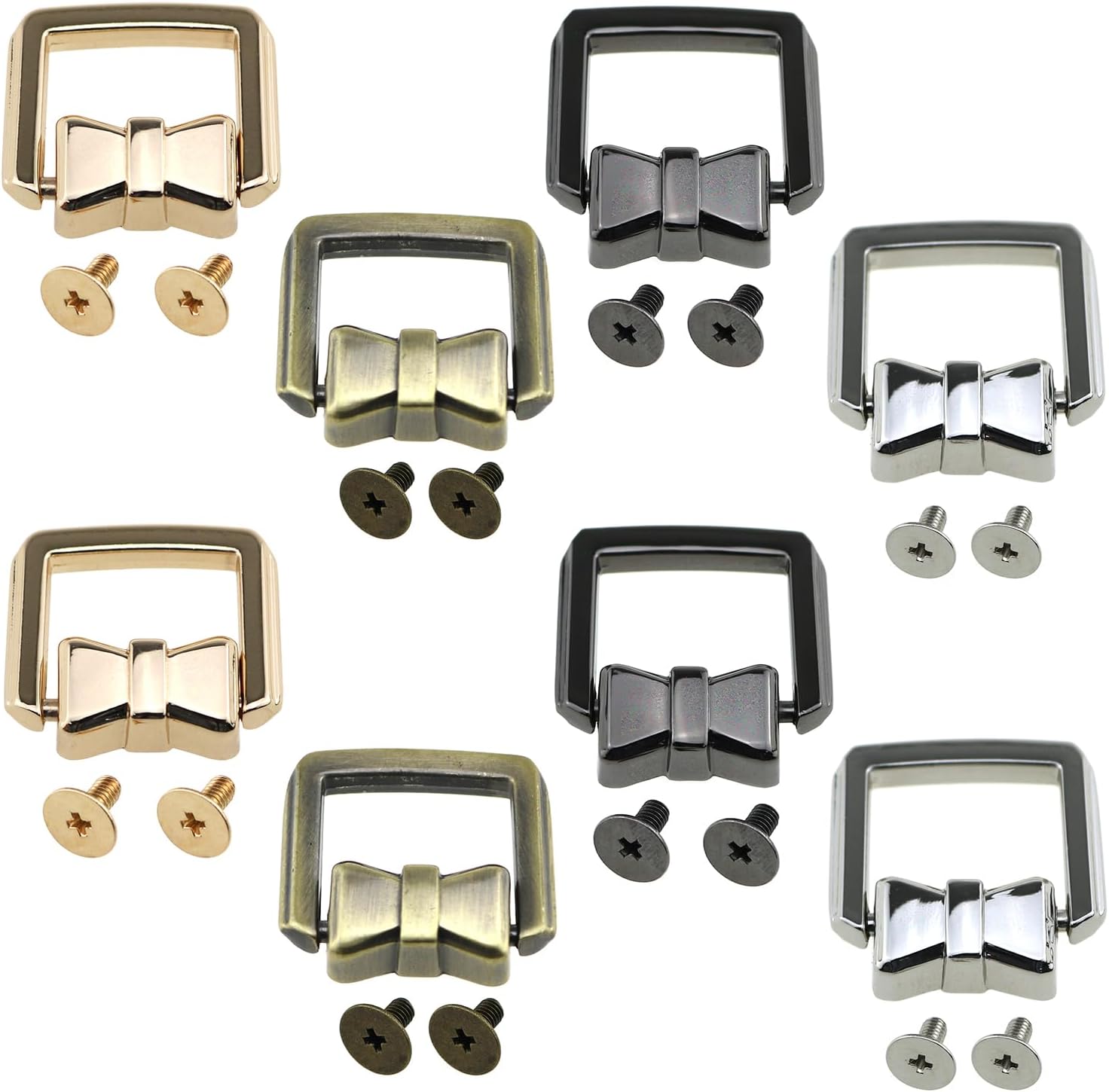 Amazon.com: LUORNG 8 Sets Backpack Making Hardware Strap Connector ...