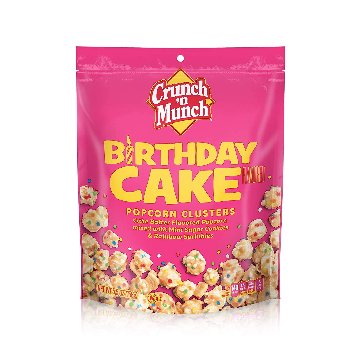 Amazon.com: Crunch 'n Munch Sweet Creations Birthday Cake 5.5 Oz, 3 Ct ...