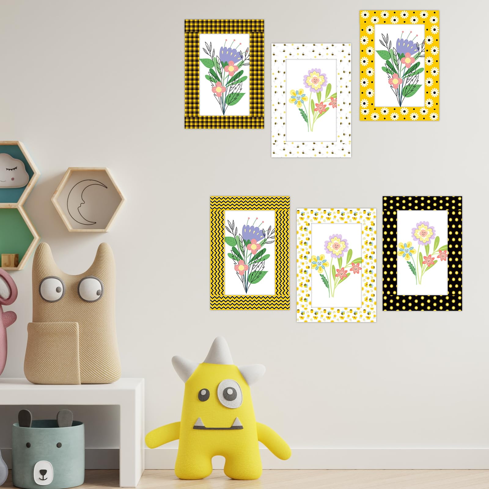 Snapklik.com : 71Ft Bee Paper Bulletin Board Borders Bumble Bee ...