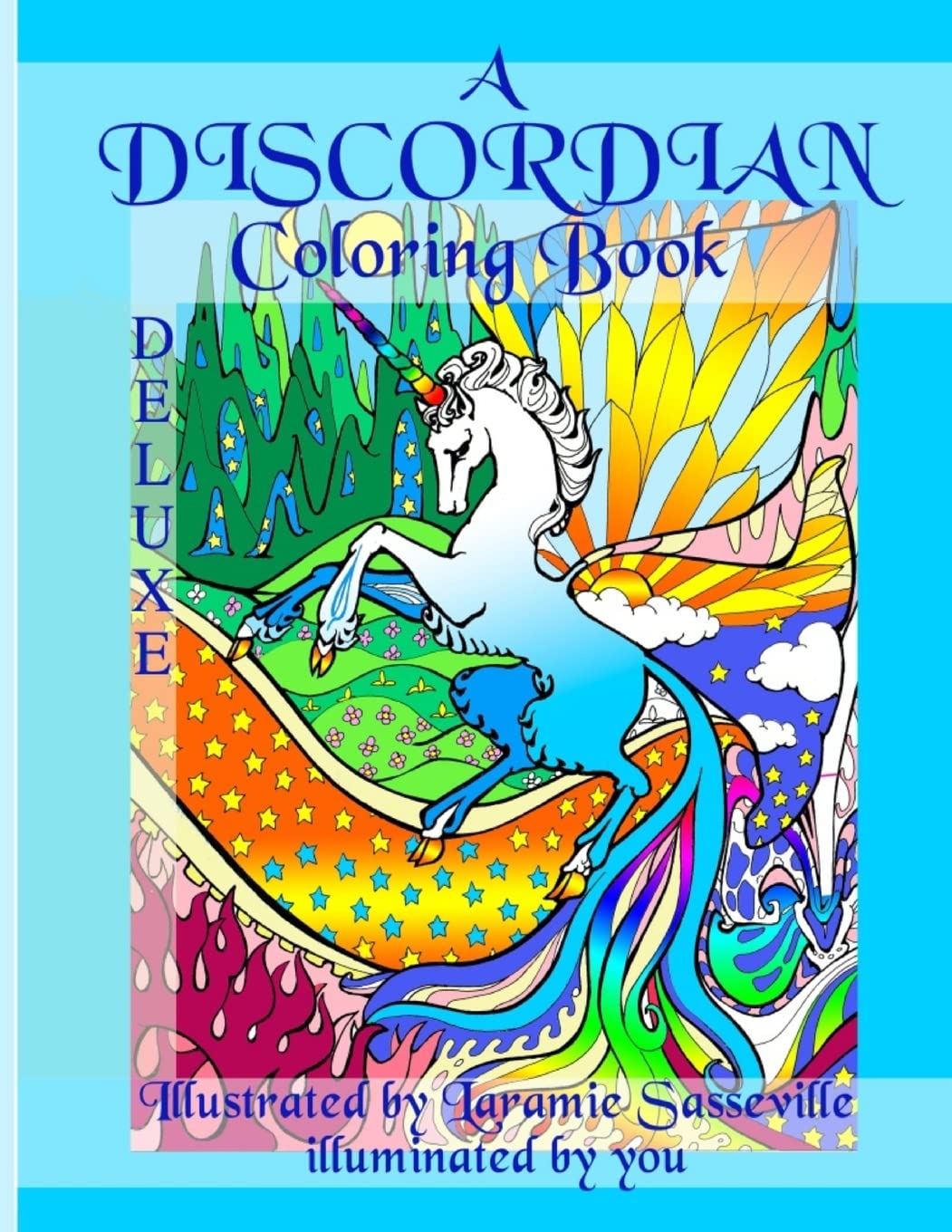 Amazon.com: Discordian Coloring Book Deluxe Edition: 9781725912861 ...