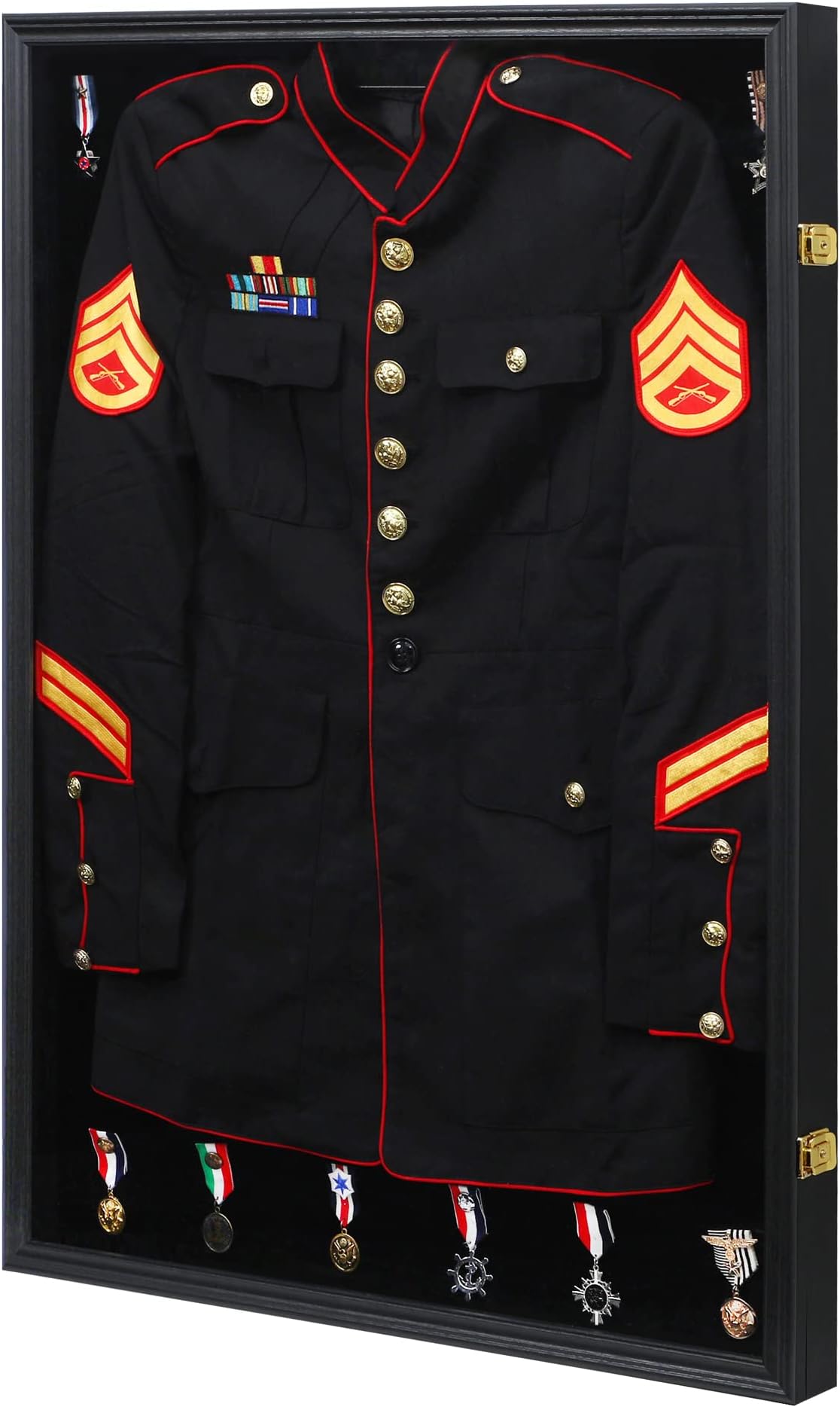 Amazon.com: KCRasan Military Uniform Display Case - Police Uniform ...