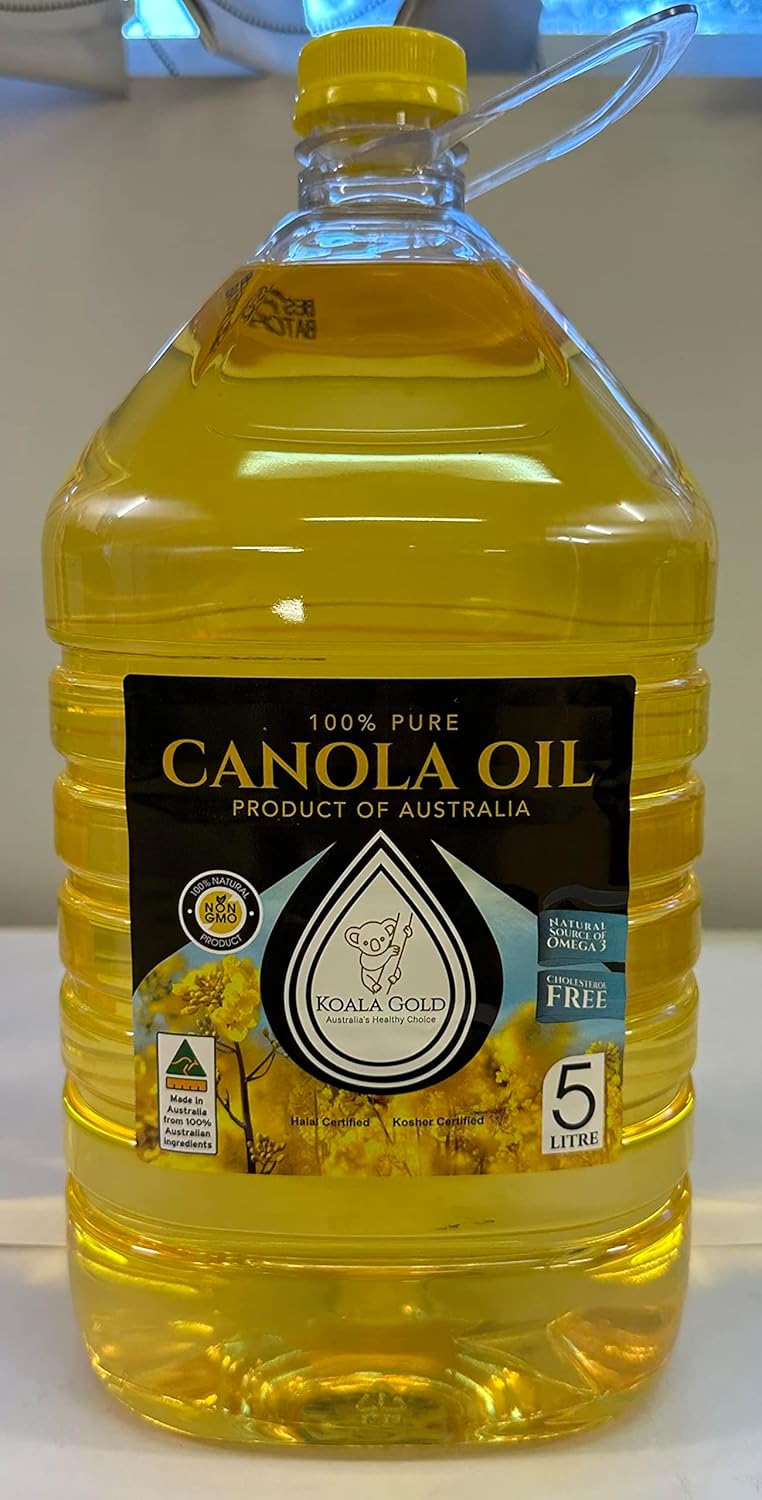 Koala Gold 100% Pure Australian Canola Oil 5L : Amazon.com.au: Grocery