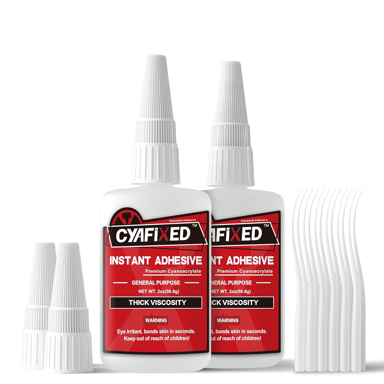 CYAFIXED Strong Cyanoacrylate (CA) Super Glue, High Strength Thick ...